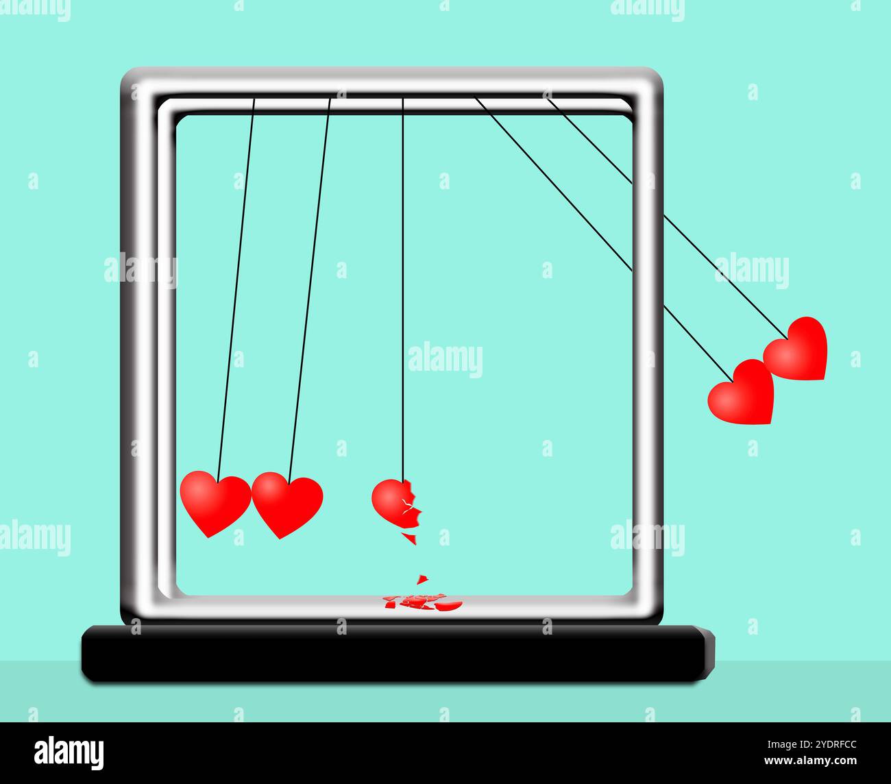 Broken and alone is this heart as couples go on with their lives. This ...