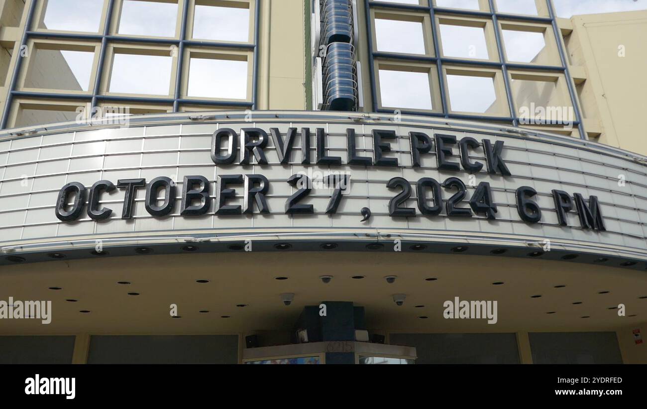 Los Angeles, California, USA 27th October 2024 Singer Orville Peck ...