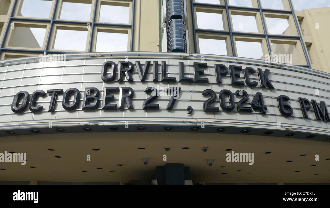 Los Angeles, California, USA 27th October 2024 Singer Orville Peck ...