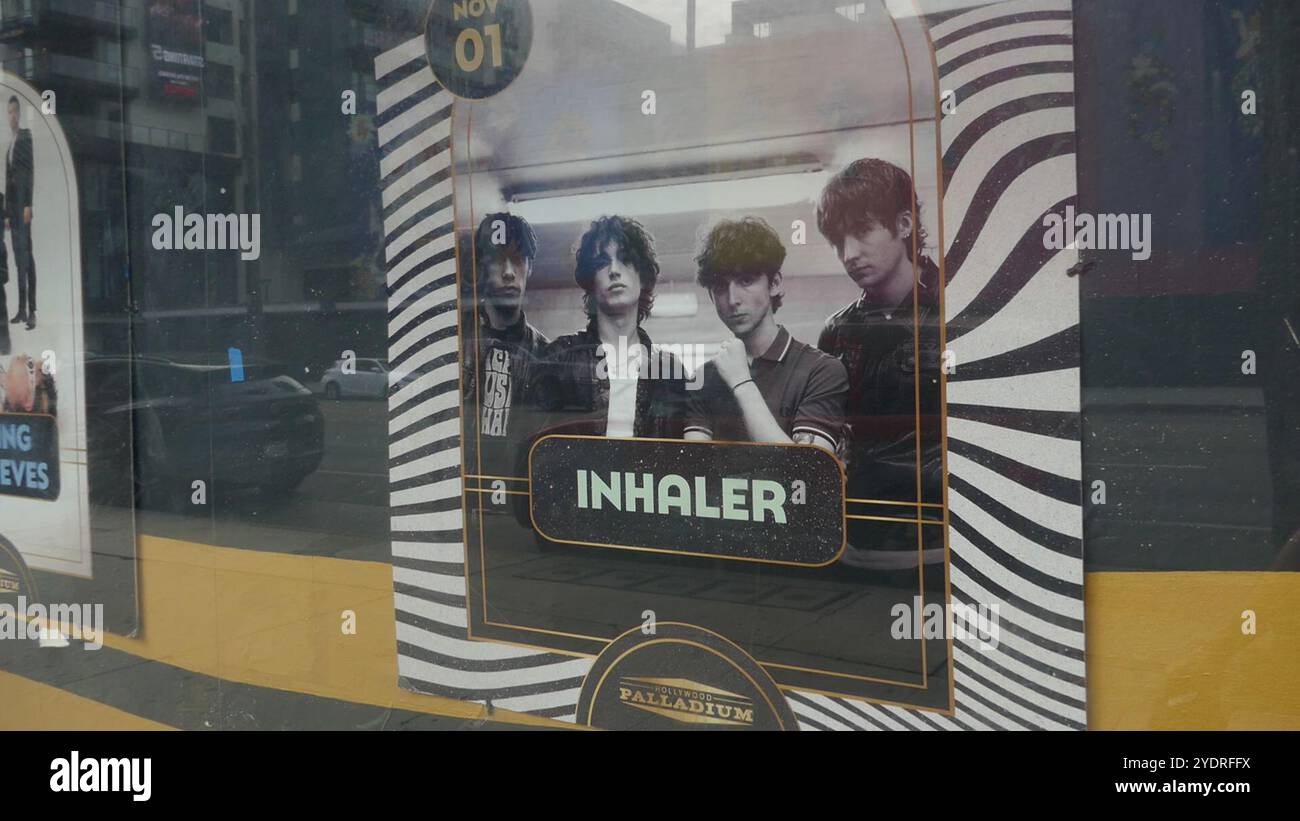 Los Angeles, California, USA 27th October 2024 Inhaler at Singer ...