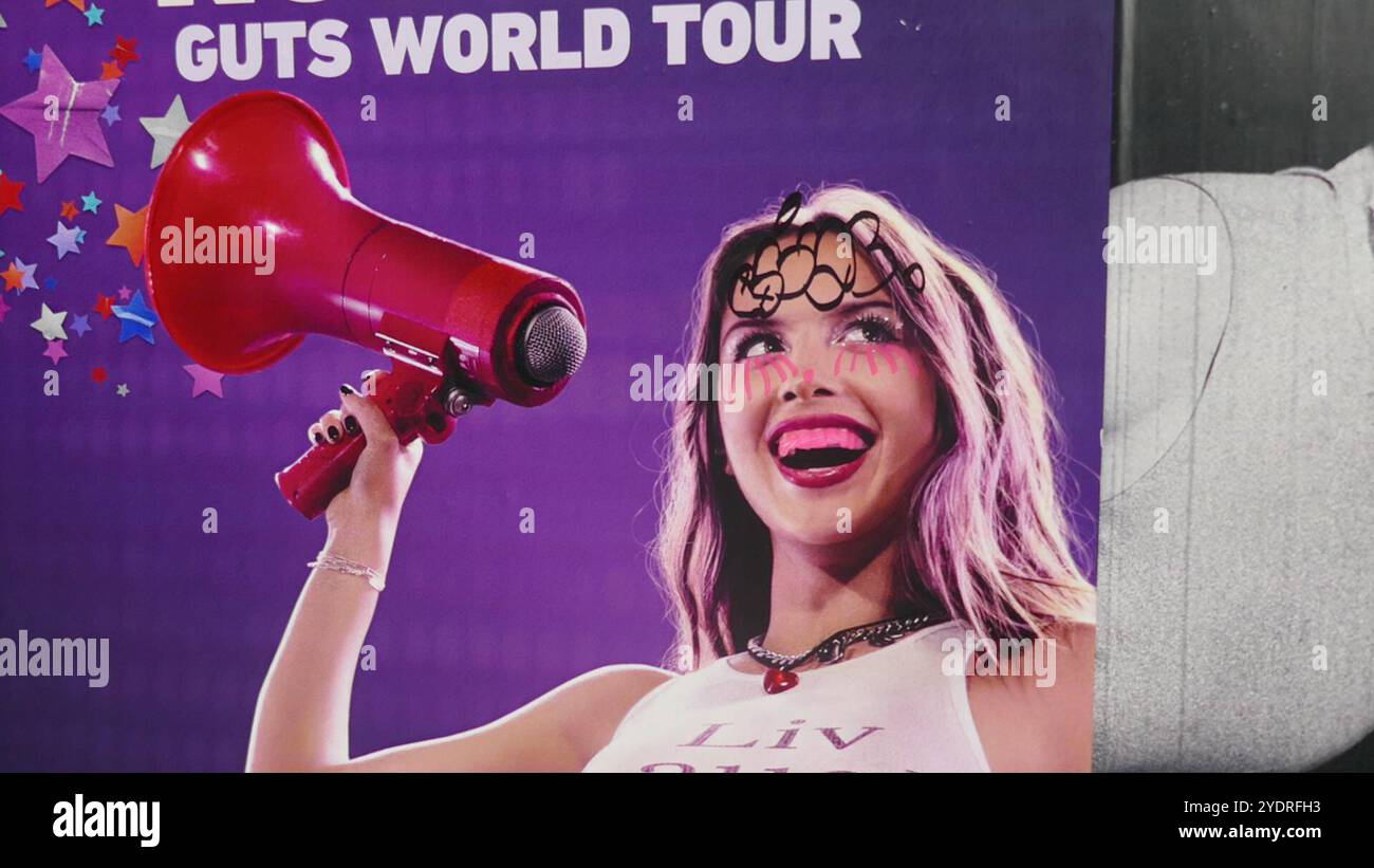 Los Angeles, California, USA 27th October 2024 Olivia Rodrigo Guts ...
