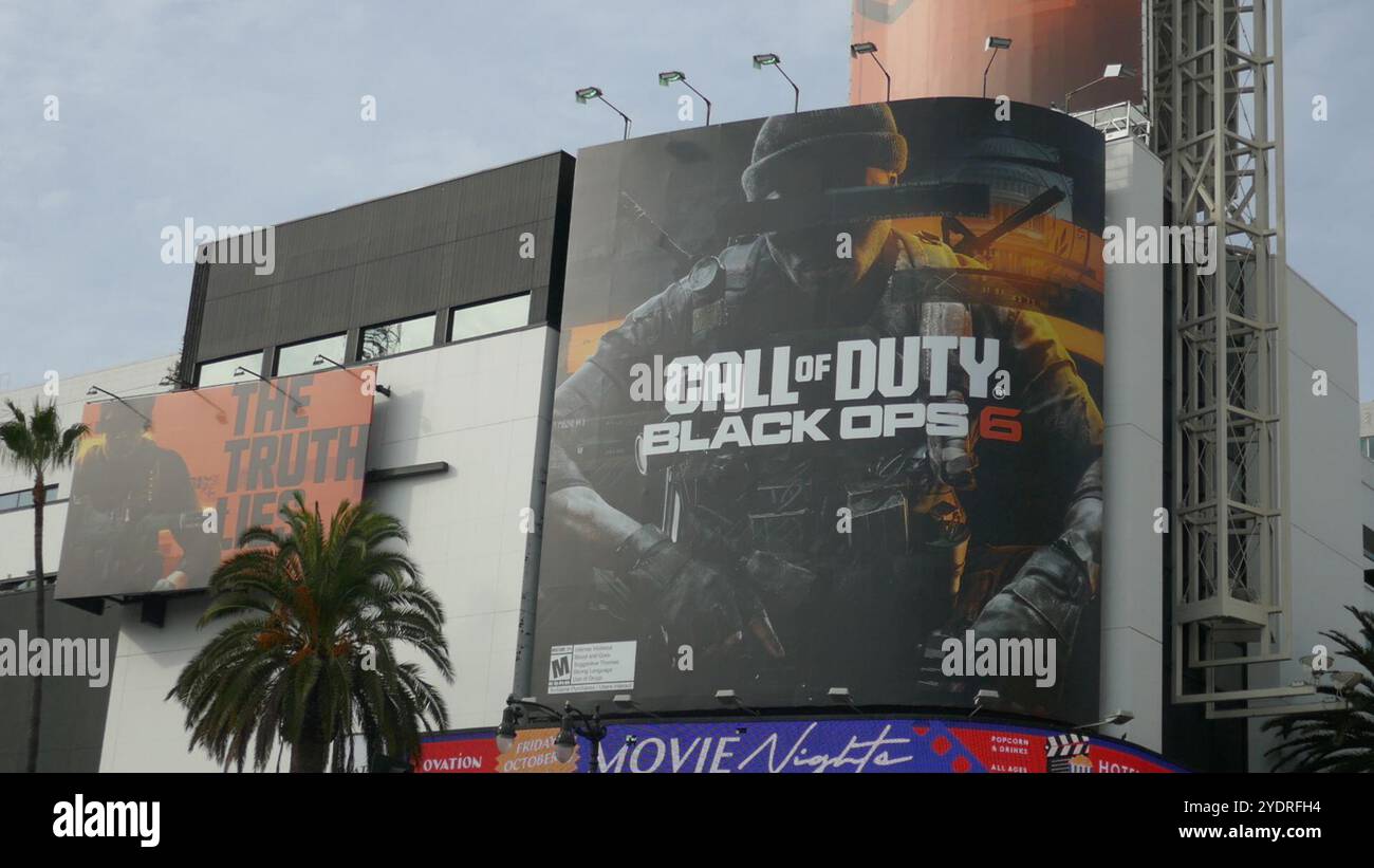 Los Angeles, California, USA 27th October 2024 Call of Duty Black Ops ...