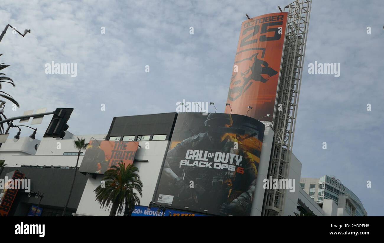 Los Angeles, California, USA 27th October 2024 Call of Duty Black Ops ...