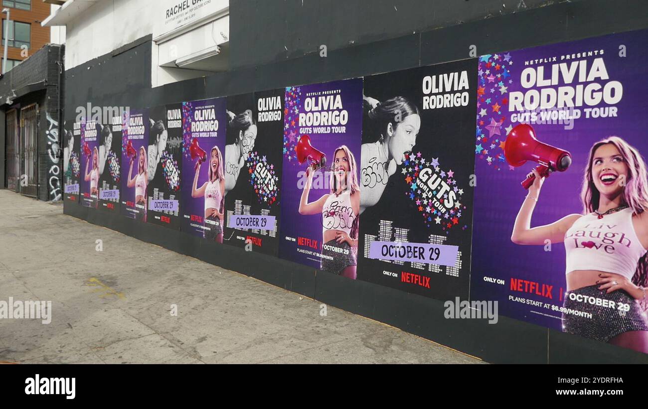 Los Angeles, California, USA 27th October 2024 Olivia Rodrigo Guts ...