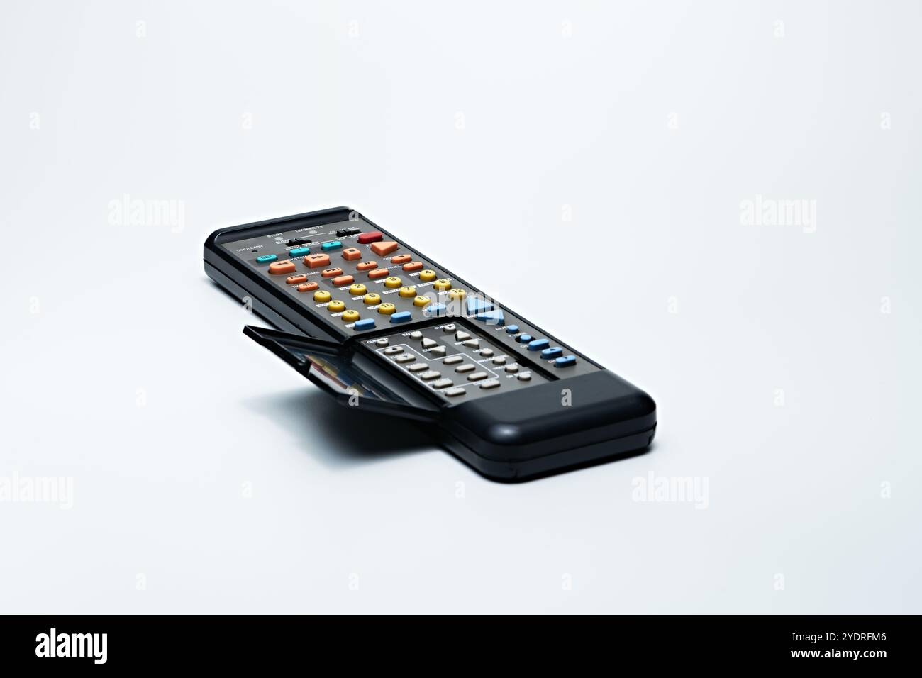 Old model remote control which is visible from its large shape, the ...