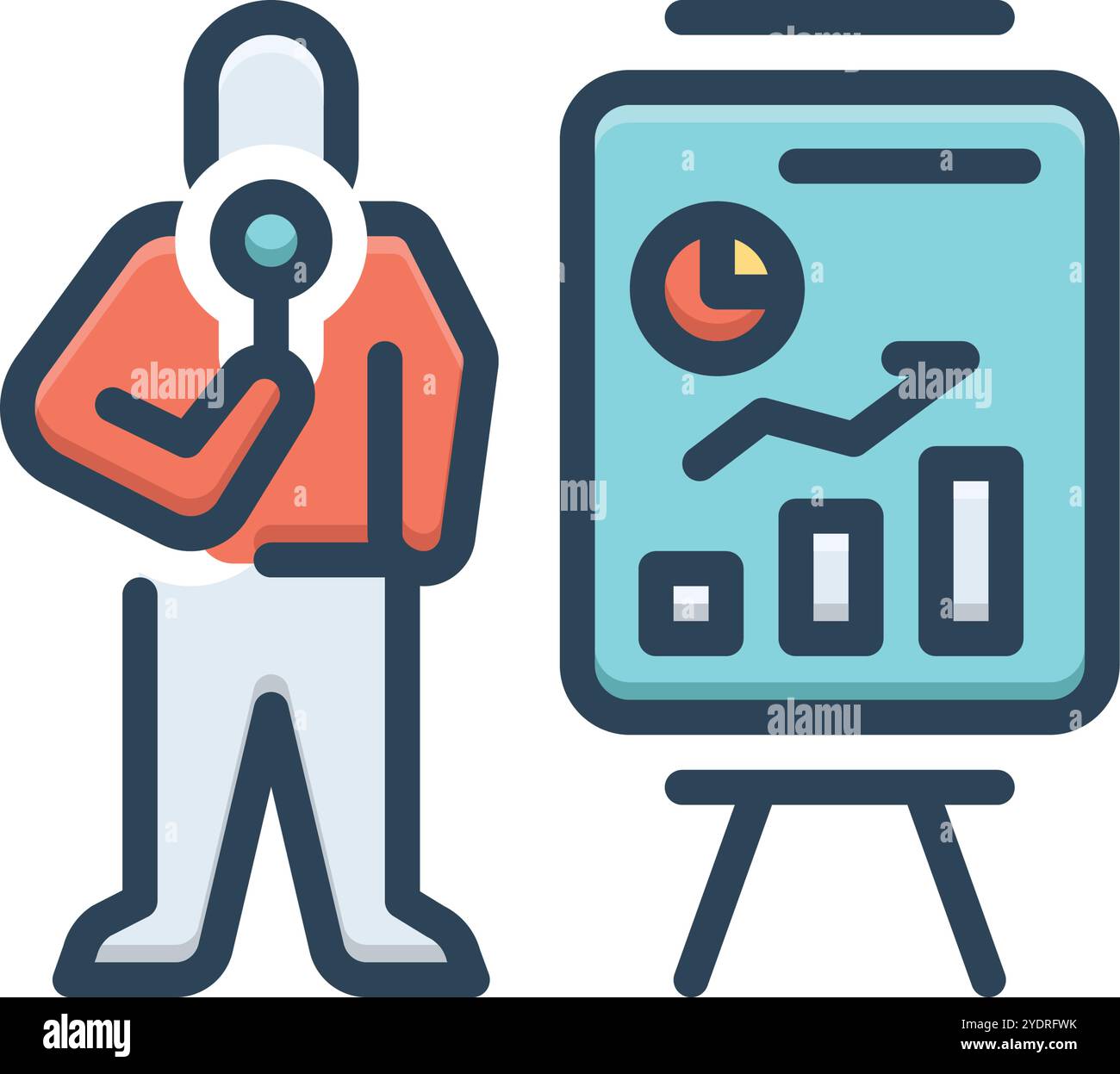 Icon for presenter, emcee Stock Vector Image & Art - Alamy
