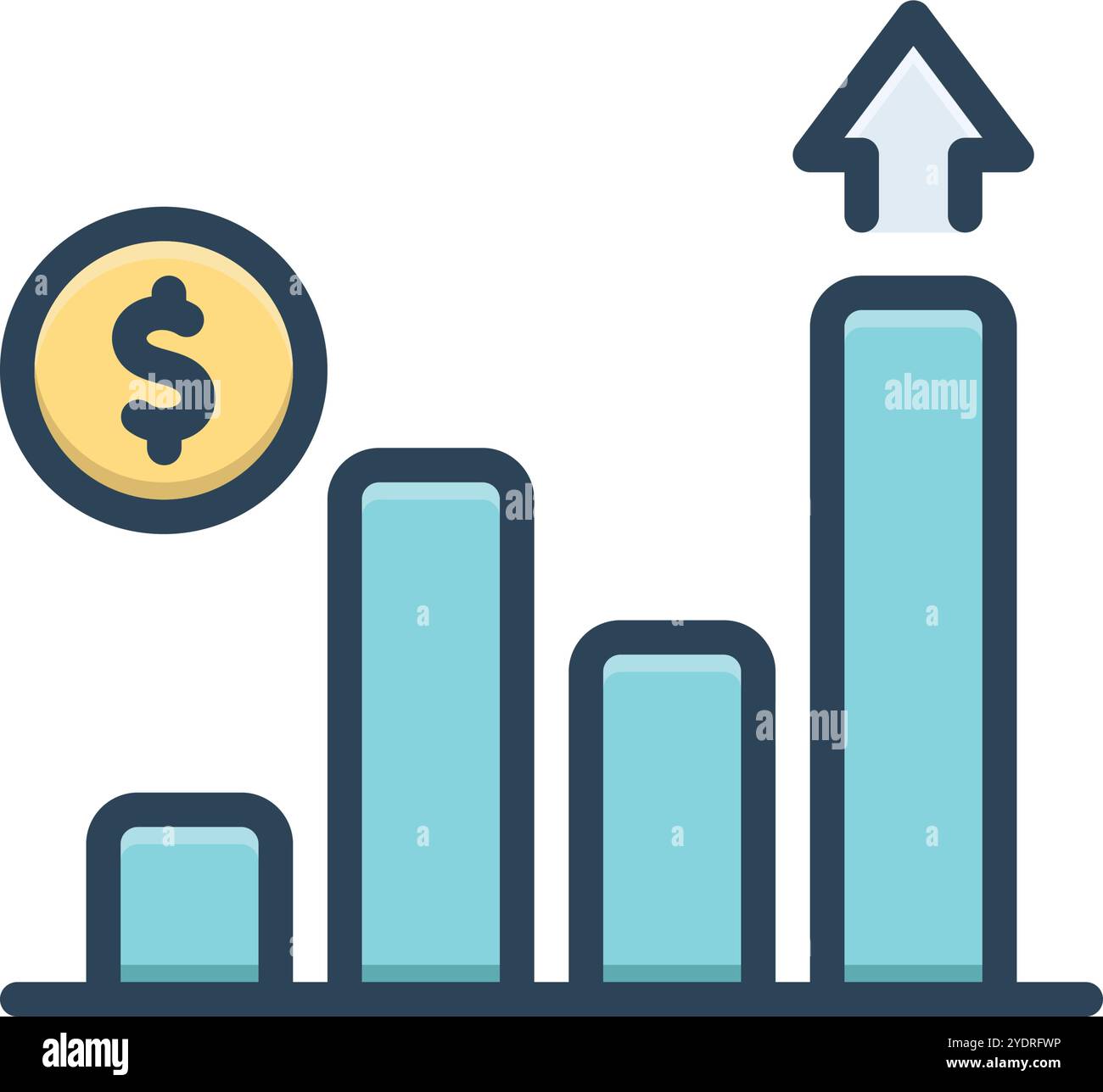 Icon for sales, graph Stock Vector Image & Art - Alamy