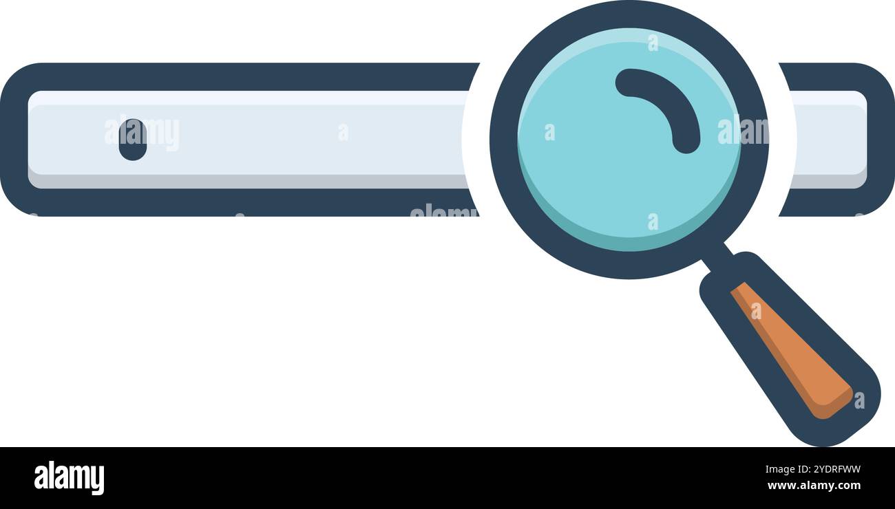 Logo search bar Stock Vector Images - Alamy
