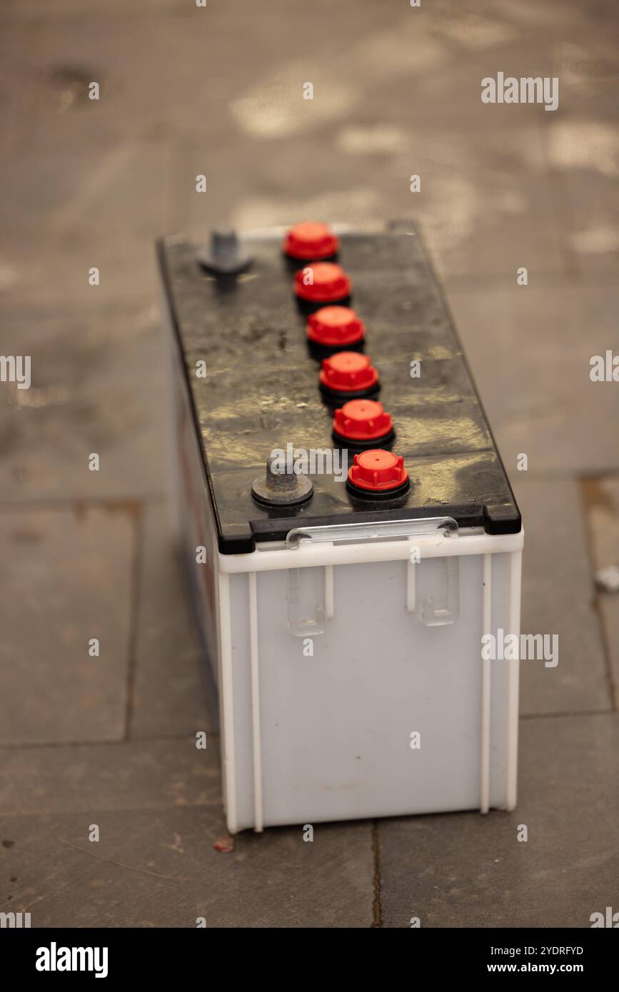 Car lead acid batteries hi-res stock photography and images - Alamy