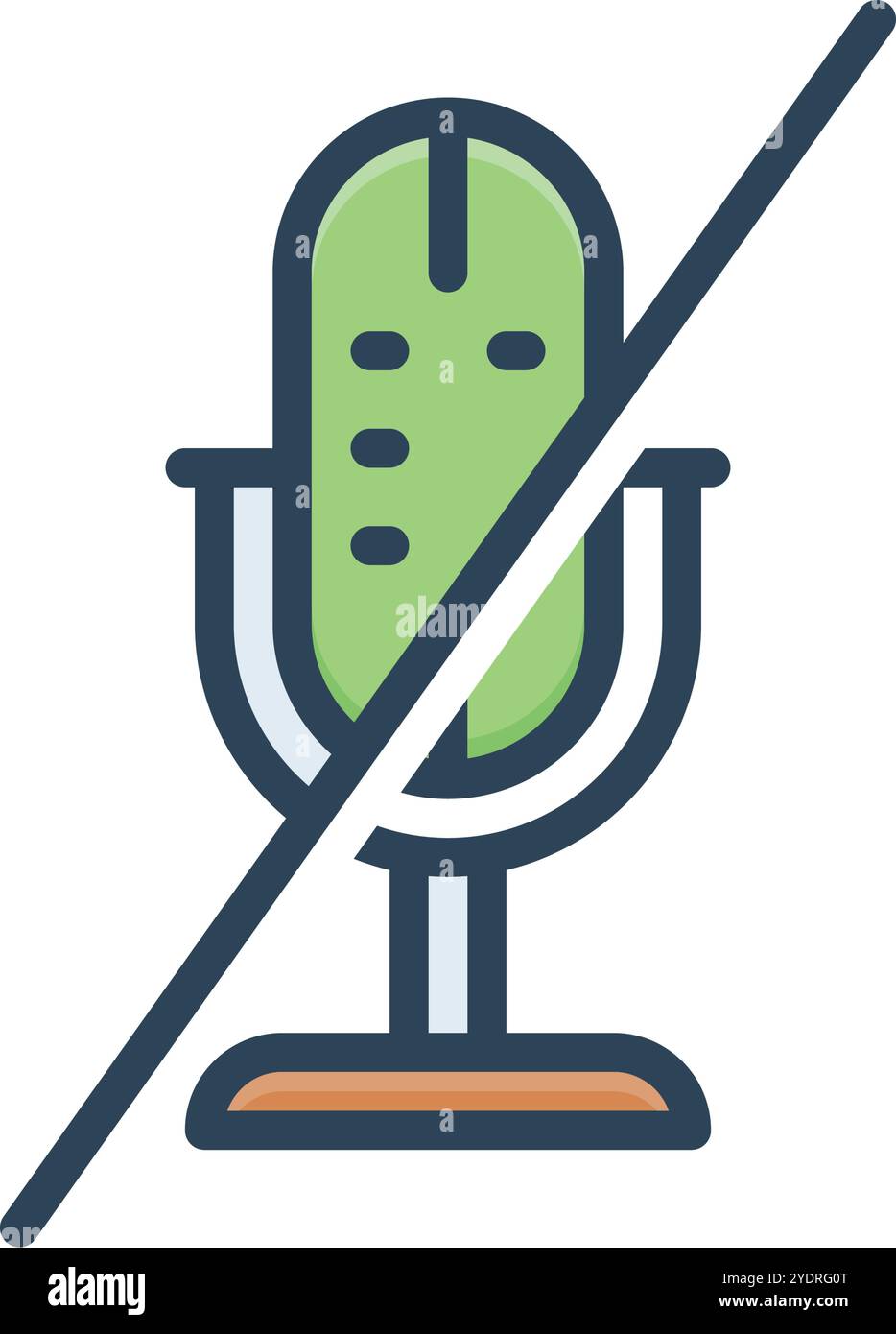 Icon for mute, microphone Stock Vector Image & Art - Alamy