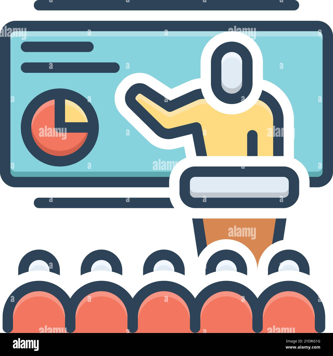 Icon for presenting, concept Stock Vector Image & Art - Alamy