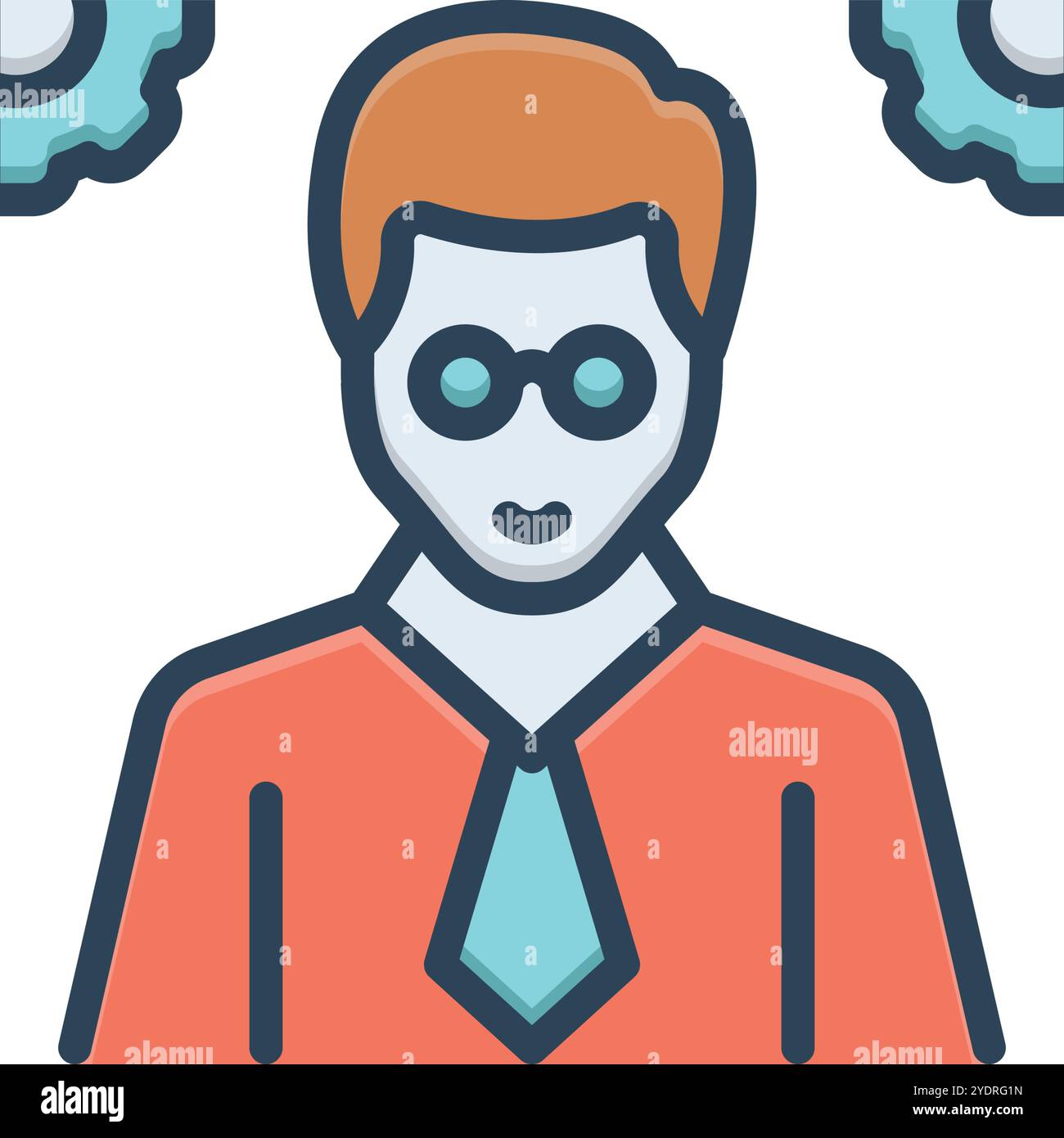 Supervisor and employee Stock Vector Images - Alamy