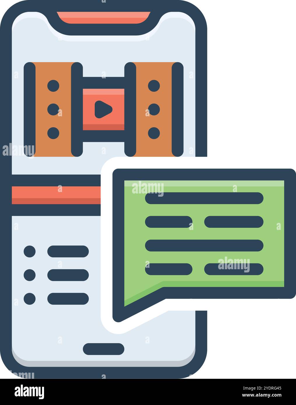 Subtitle icon hi-res stock photography and images - Alamy