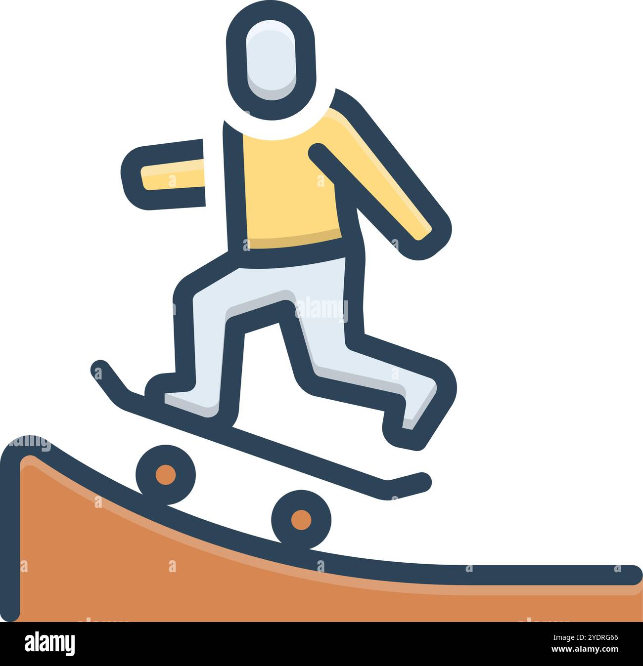 Skating stunt Stock Vector Images - Alamy