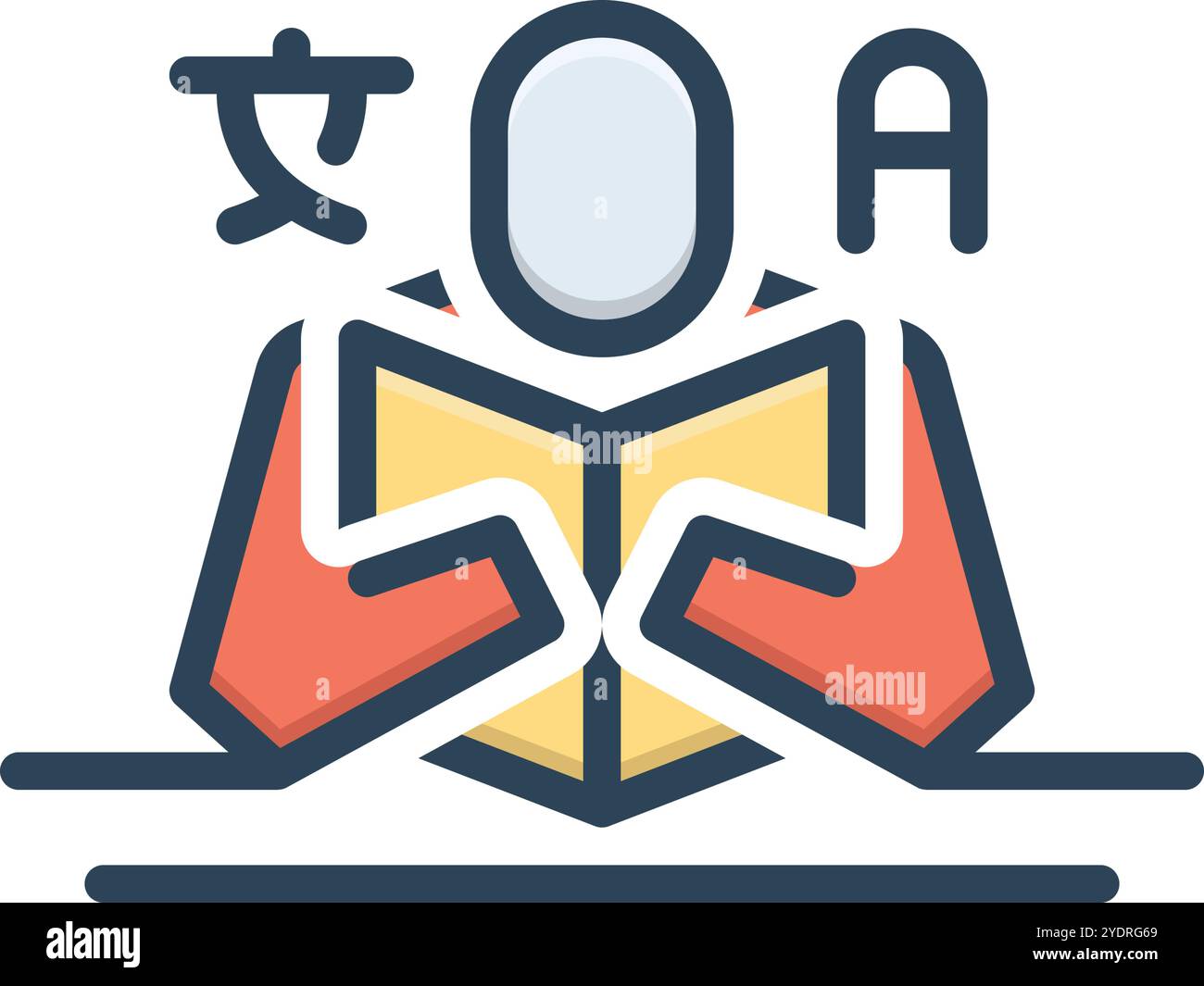 Icon for language learning, language Stock Vector Image & Art - Alamy