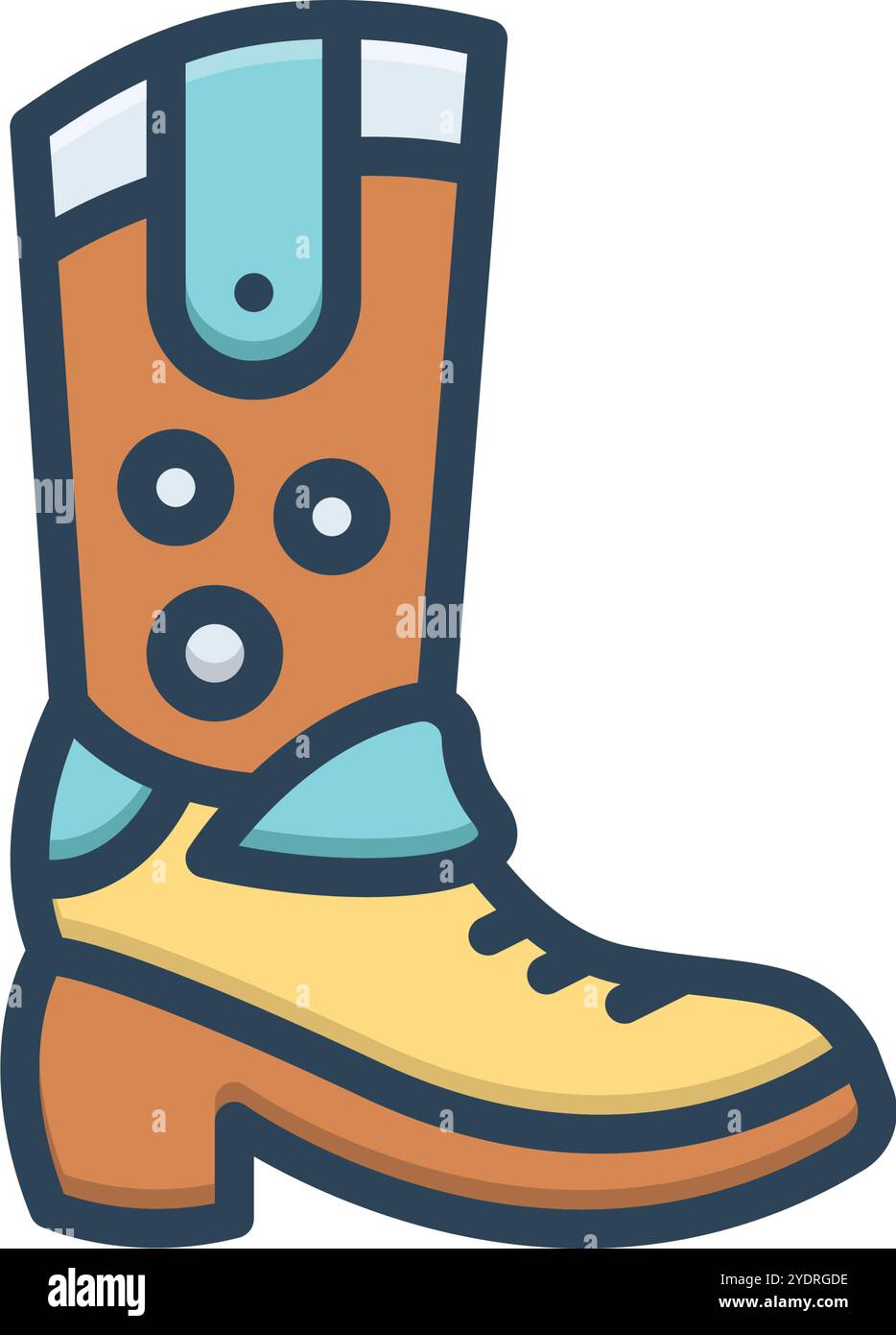Sneaker boots Stock Vector Images - Alamy