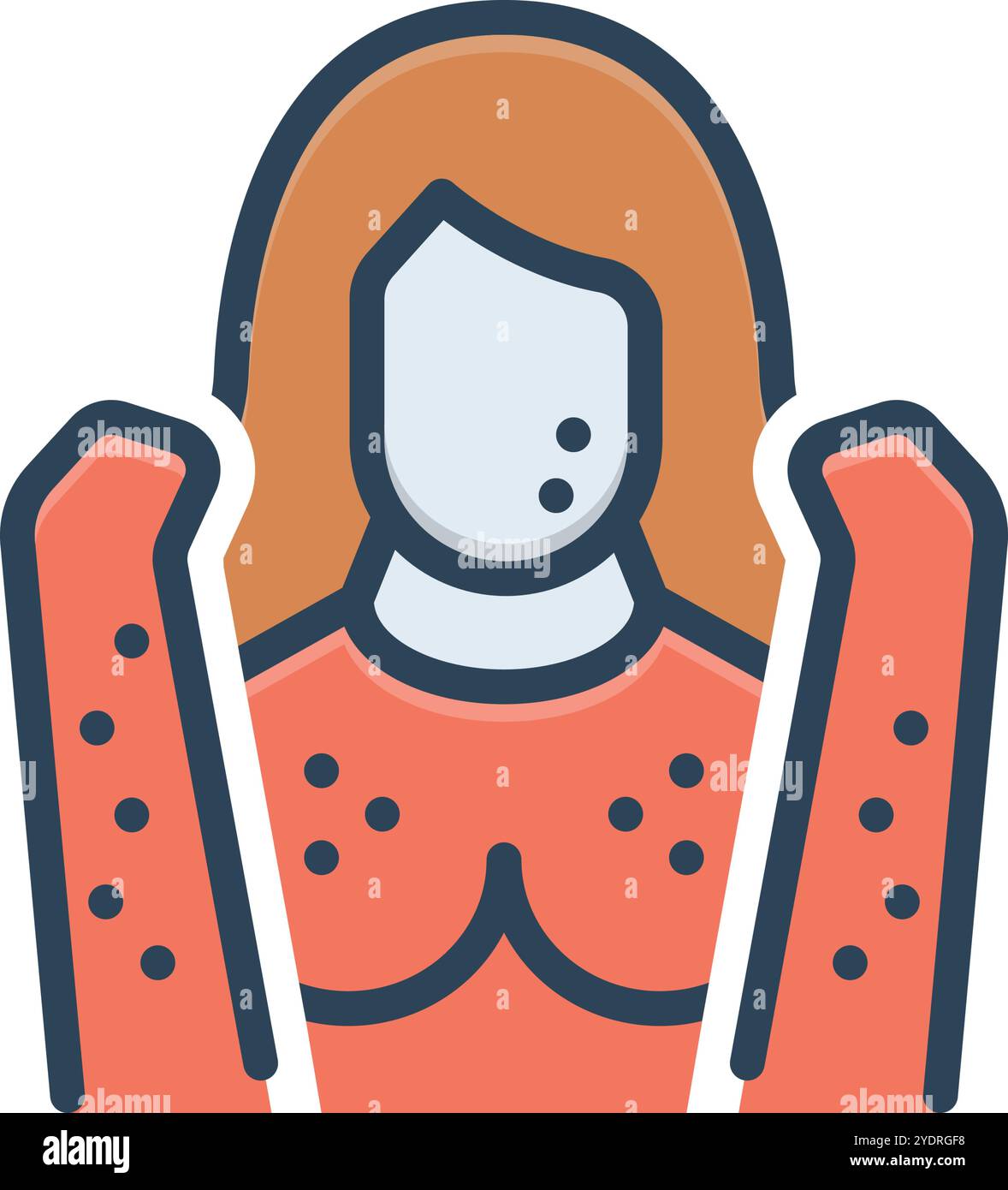 Skin reaction Stock Vector Images - Alamy