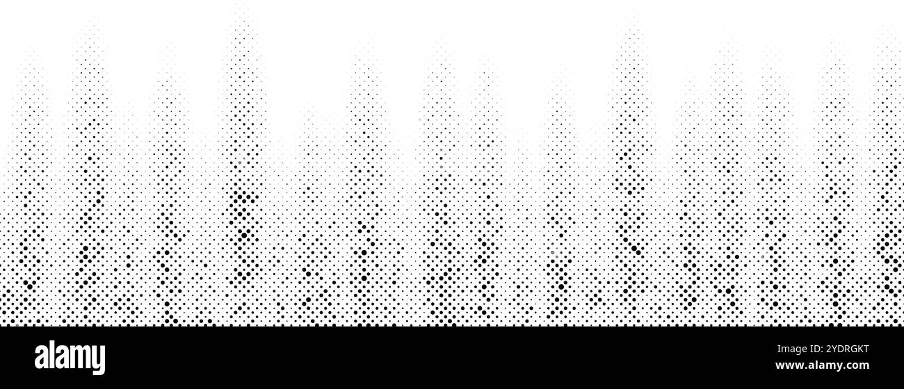 Halftone rippled grunge background. Fading grain gritty texture ...