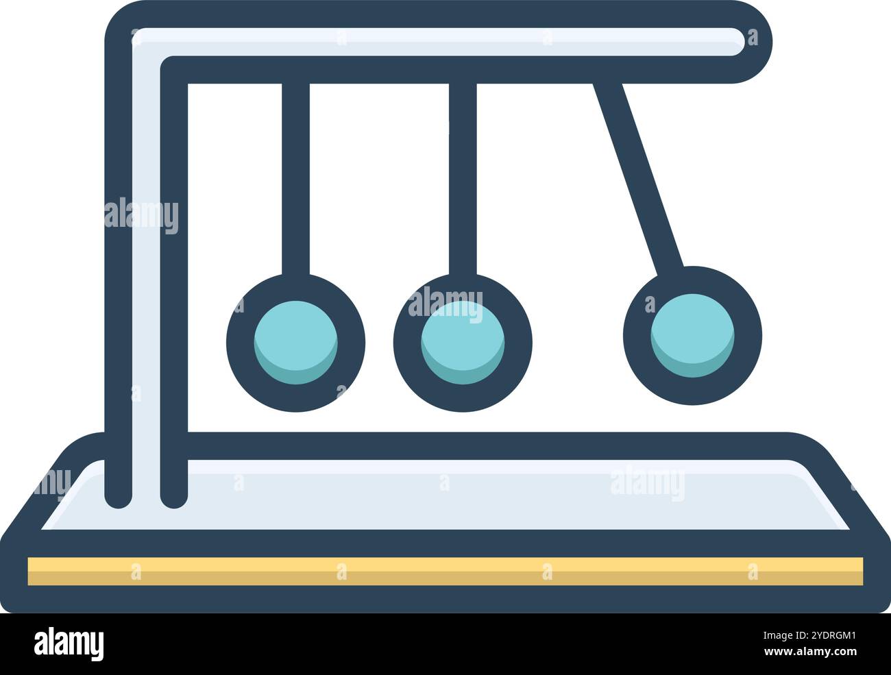 Icon for newtons cradle, cradle Stock Vector Image & Art - Alamy