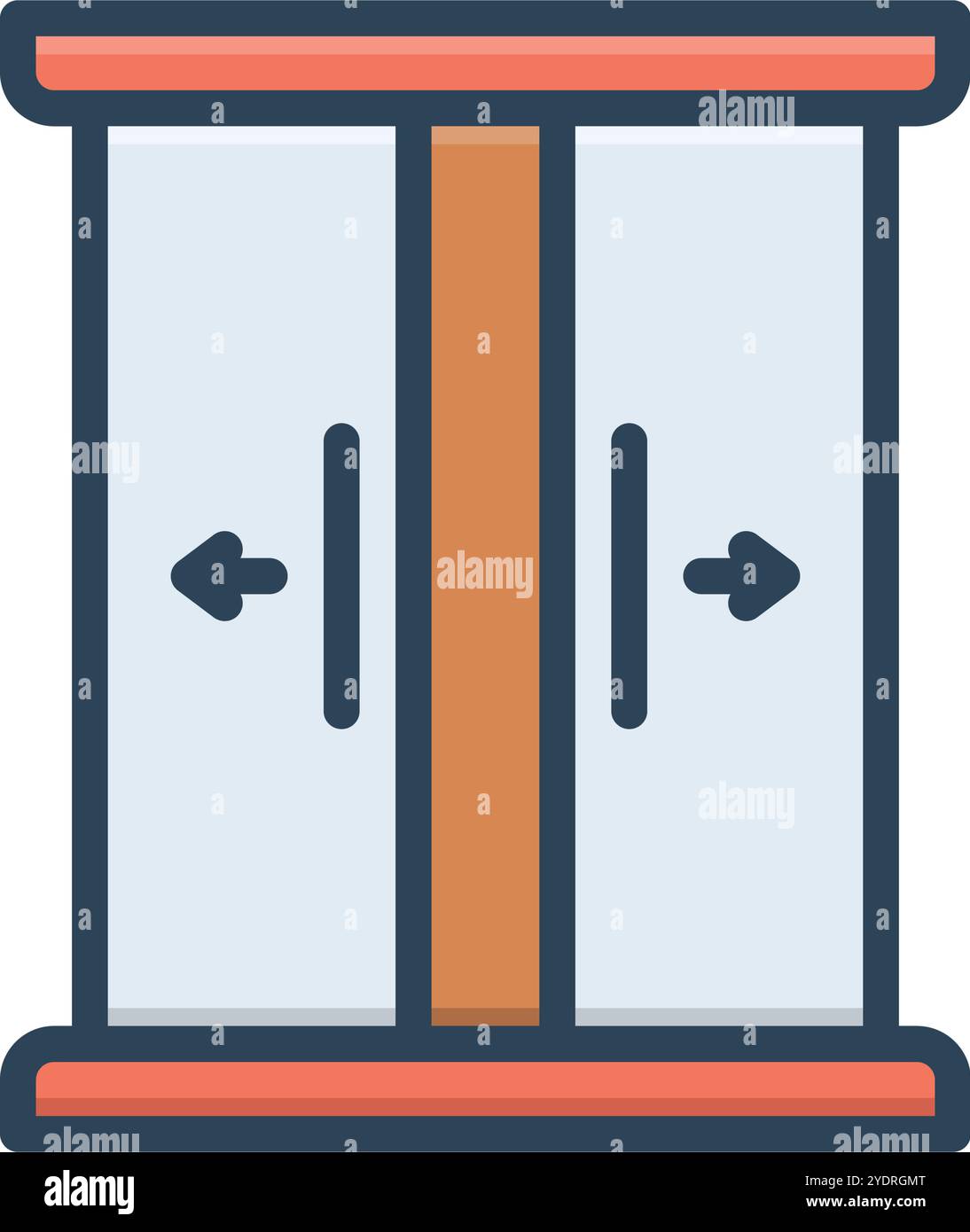 Passage door house entrance Stock Vector Images - Alamy