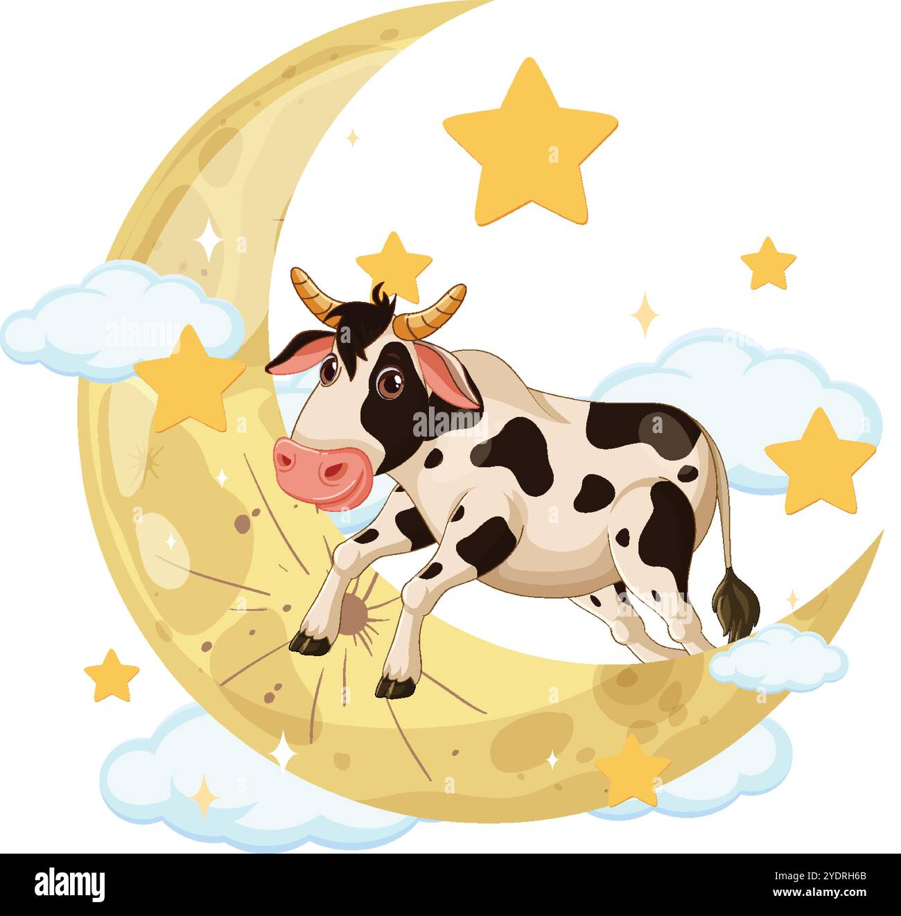 Crescent moon night over Cut Out Stock Images & Pictures - Alamy