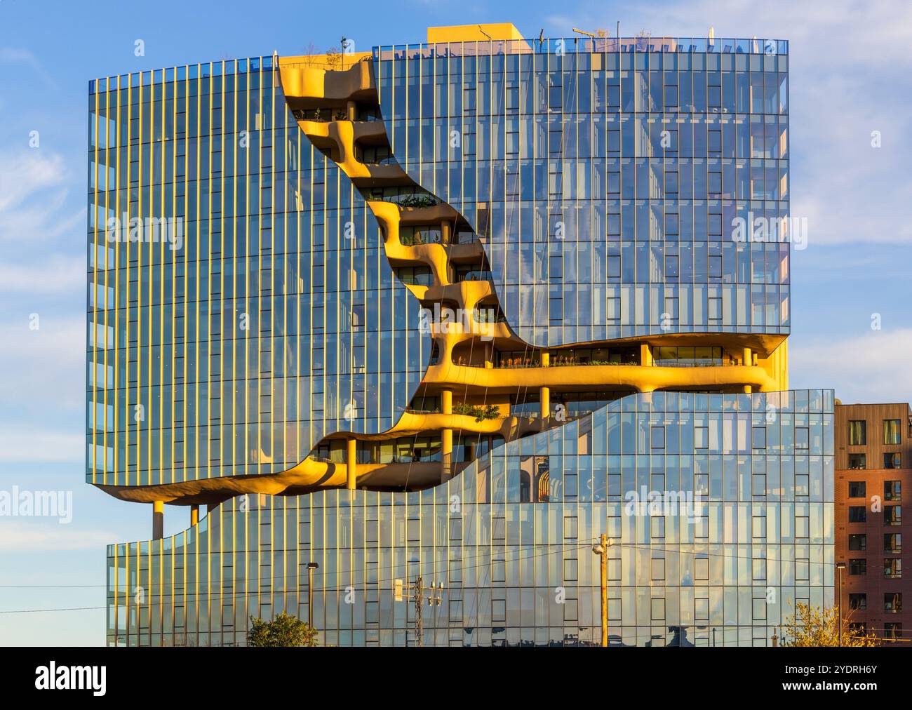 Denver, Colorado - October 22, 2024: Construction of Elyria Swansea’s ...