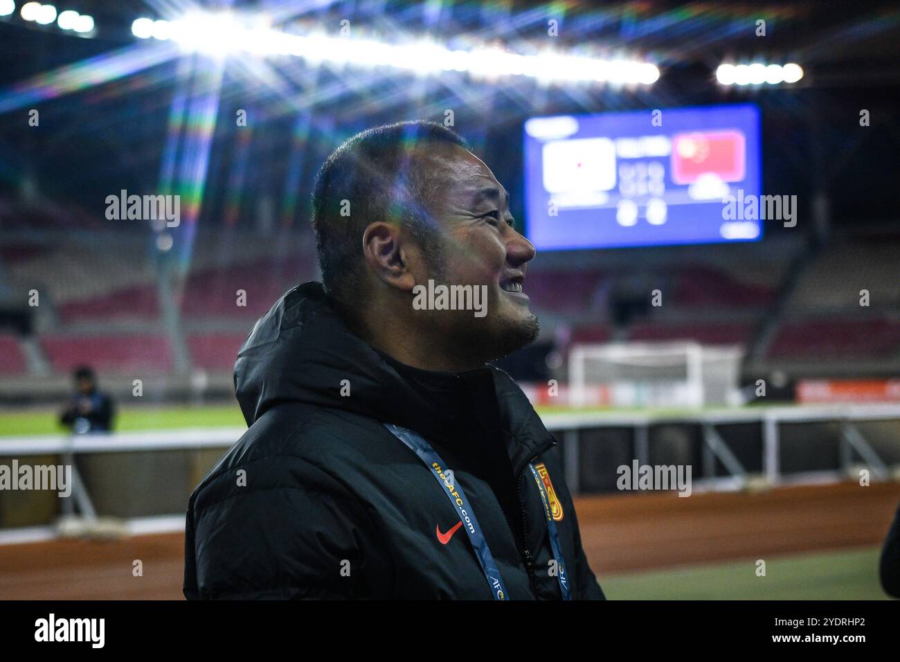 Dalian, China. 27 October, 2024. KENICHI UEMURA (JAPAN) the head Coach ...