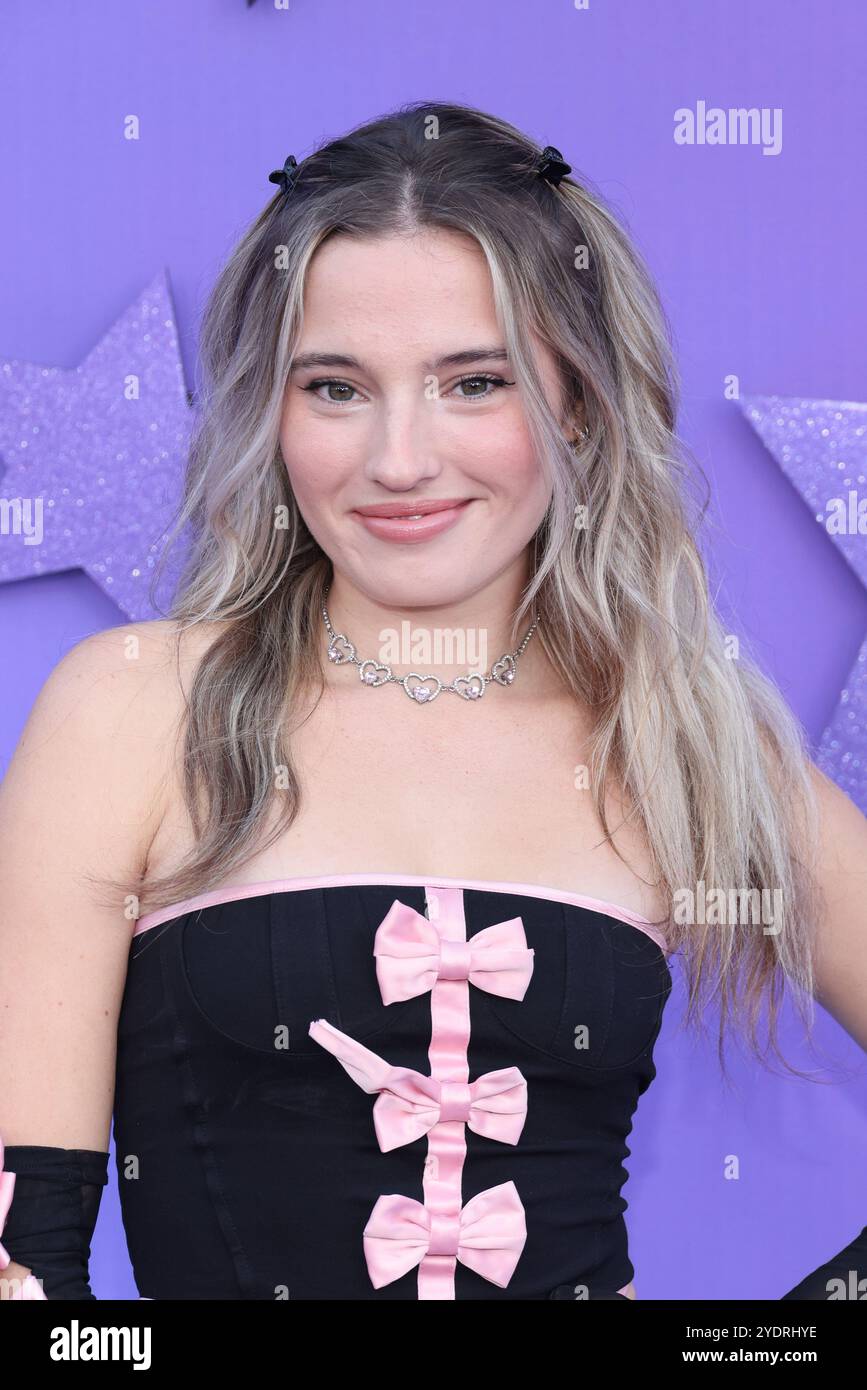 Los Angeles, USA. 25th Oct, 2024. Cosette Rinab attends the premiere of ...