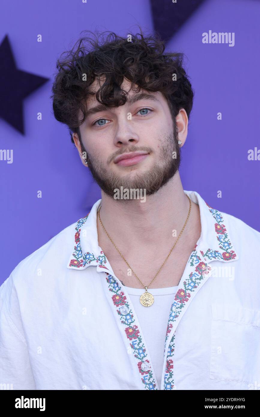 Los Angeles, USA. 25th Oct, 2024. Luca Schaefer-Charlton attends the ...