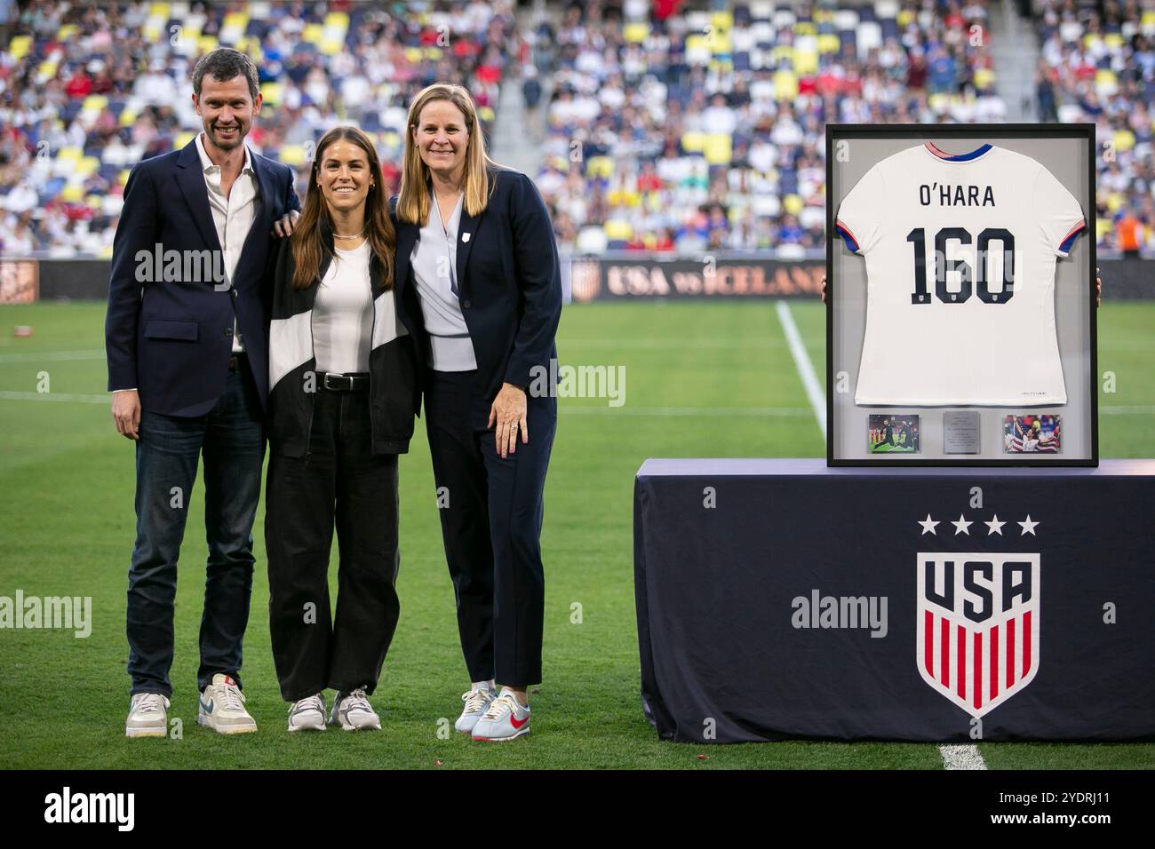 Nashville, Tennessee, USA. 27th October, 2024. U.S. Soccer CEO JT ...