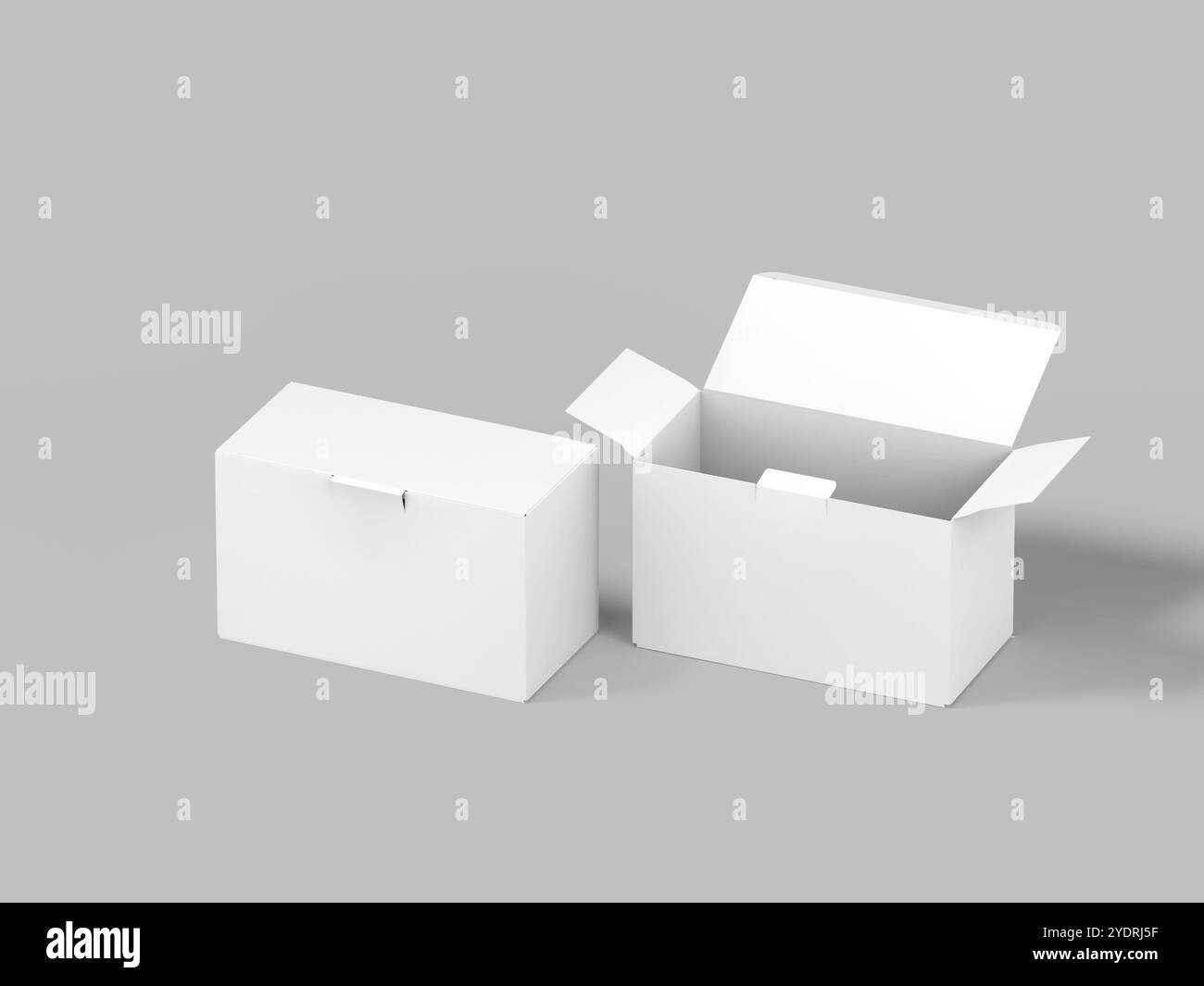 Tuck Top Box Mockup Stock Photo - Alamy
