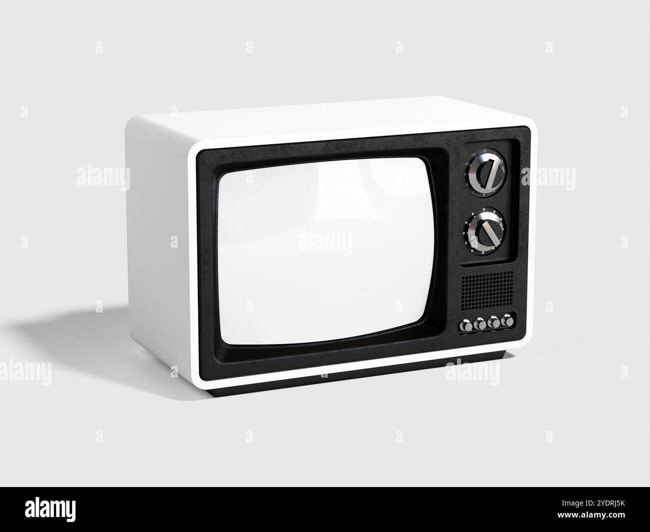 Retro Tv Screen Mockup Stock Photo - Alamy