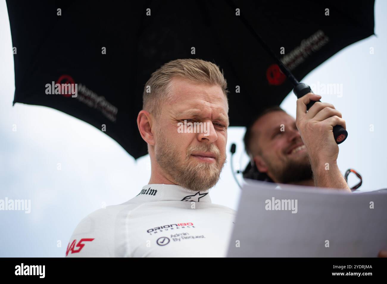 Kevin Magnussen (MoneyGram Haas F1 Team, Daenemark, #20) in der ...