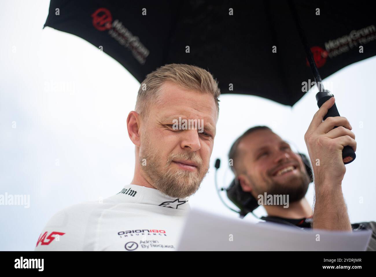 Kevin Magnussen (MoneyGram Haas F1 Team, Daenemark, #20) in der Startaufstellung, MEX, Formel 1 ...