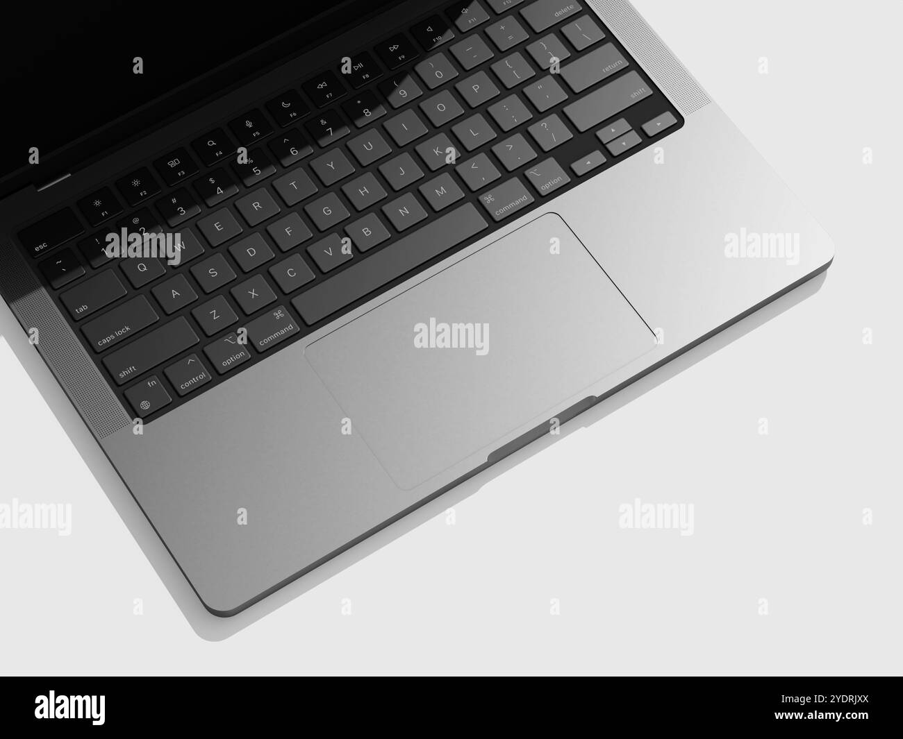 Laptop Keyboard Mockup Stock Photo - Alamy