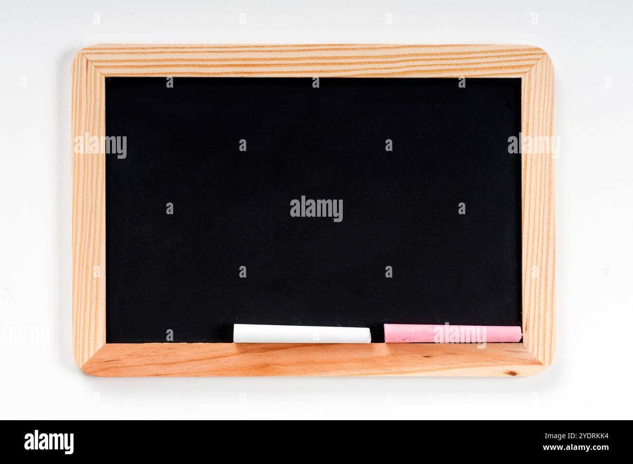 Blackboard and chalk Stock Photo - Alamy