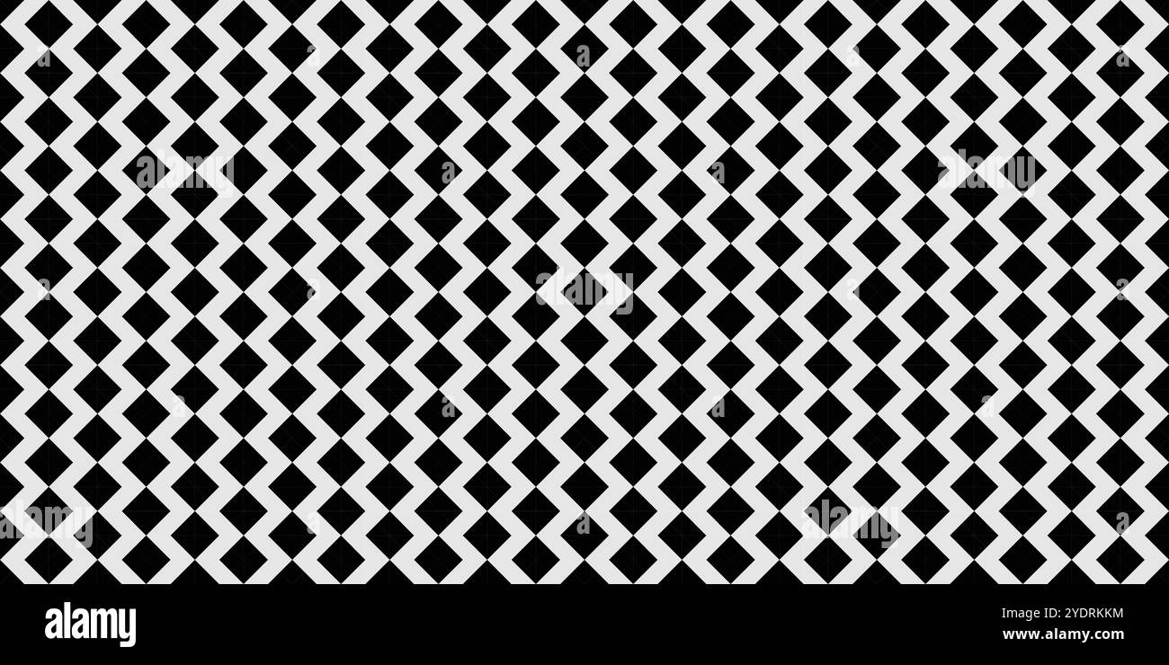Geometric set of seamless black and white patterns. Simple vector ...