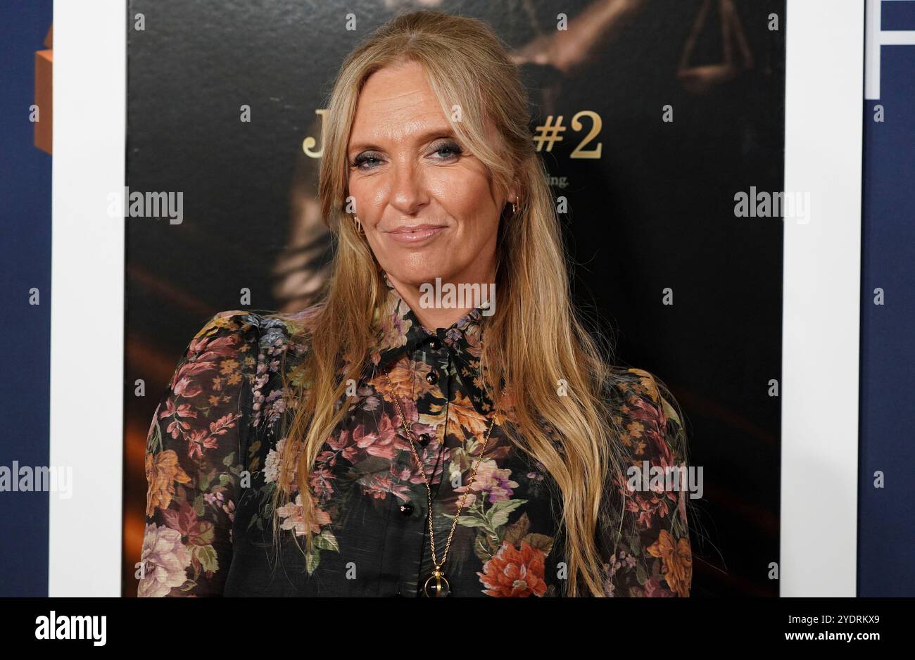 Toni Collette arrives at the AFI Fest premiere of "Juror #2" on Sunday ...