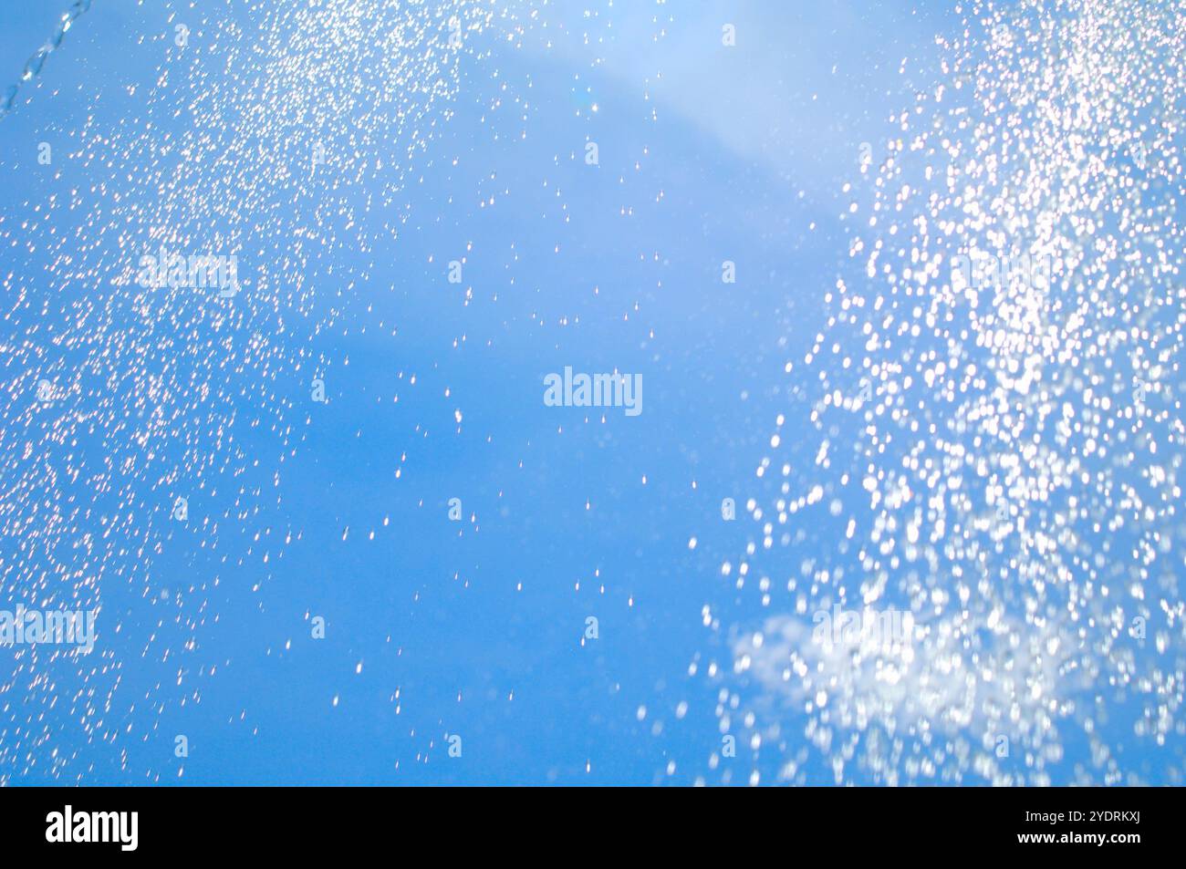 Splash of water from shower Stock Photo - Alamy