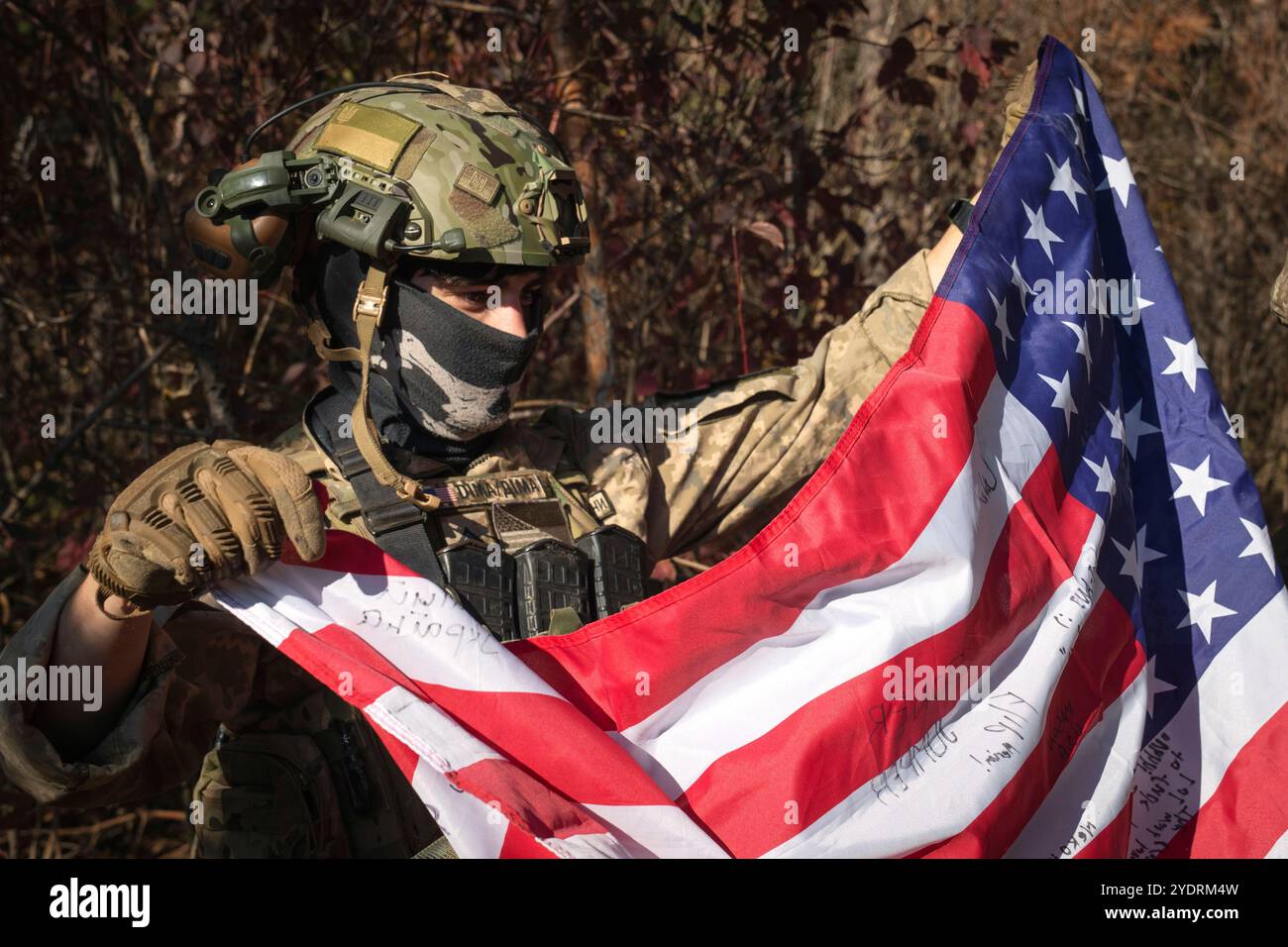 FILE - A 25-year-old volunteer fighter identified only as Dima, who is ...