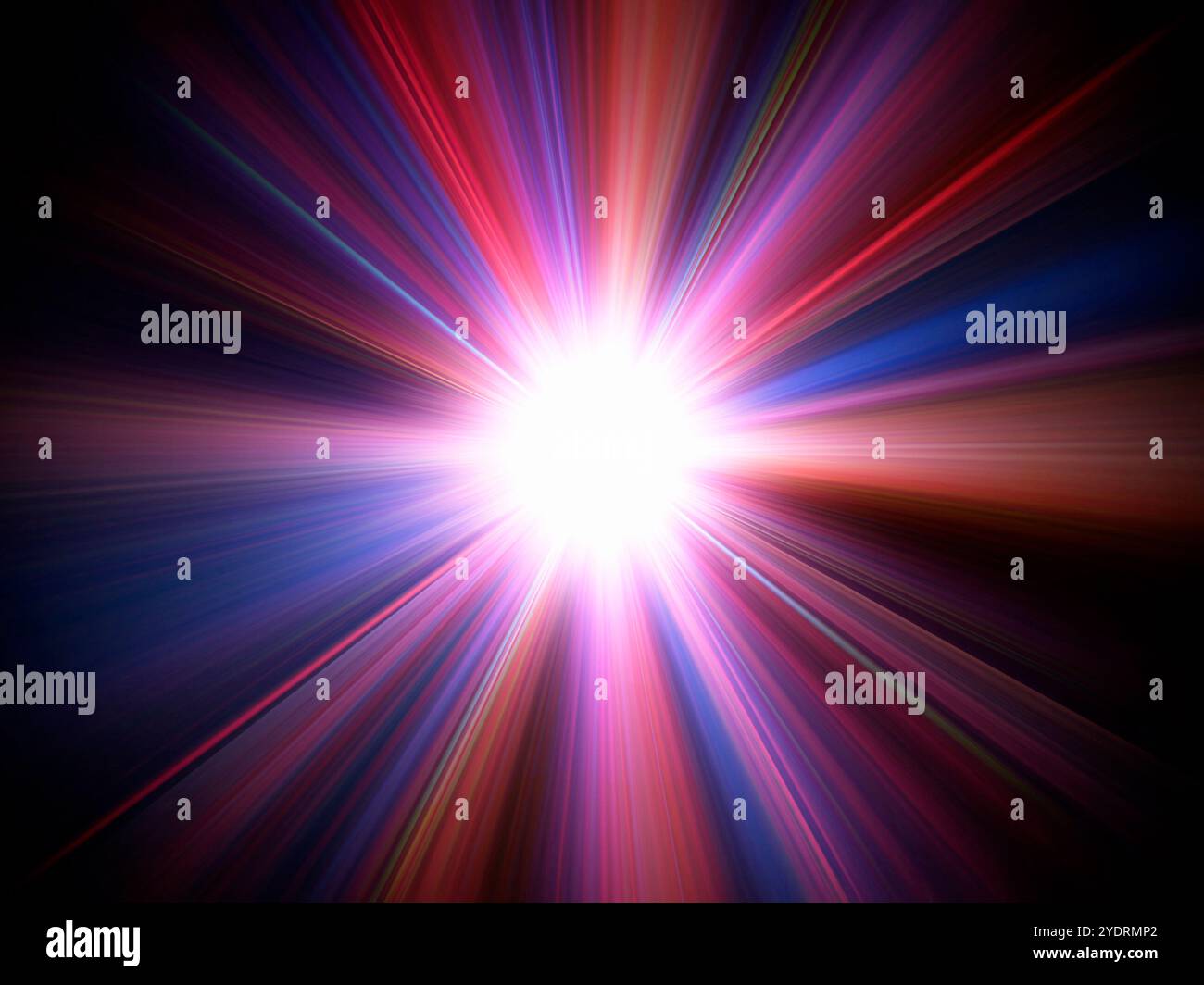 CG of light Stock Photo - Alamy
