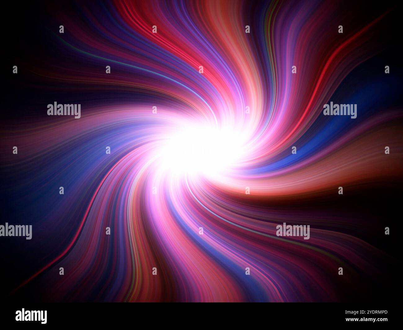 CG of light Stock Photo - Alamy