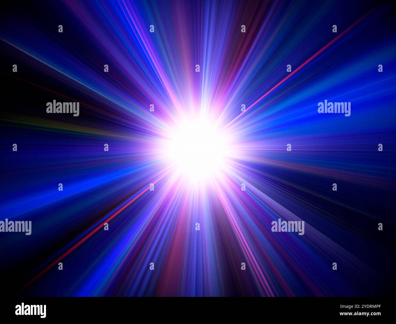 CG of light Stock Photo - Alamy