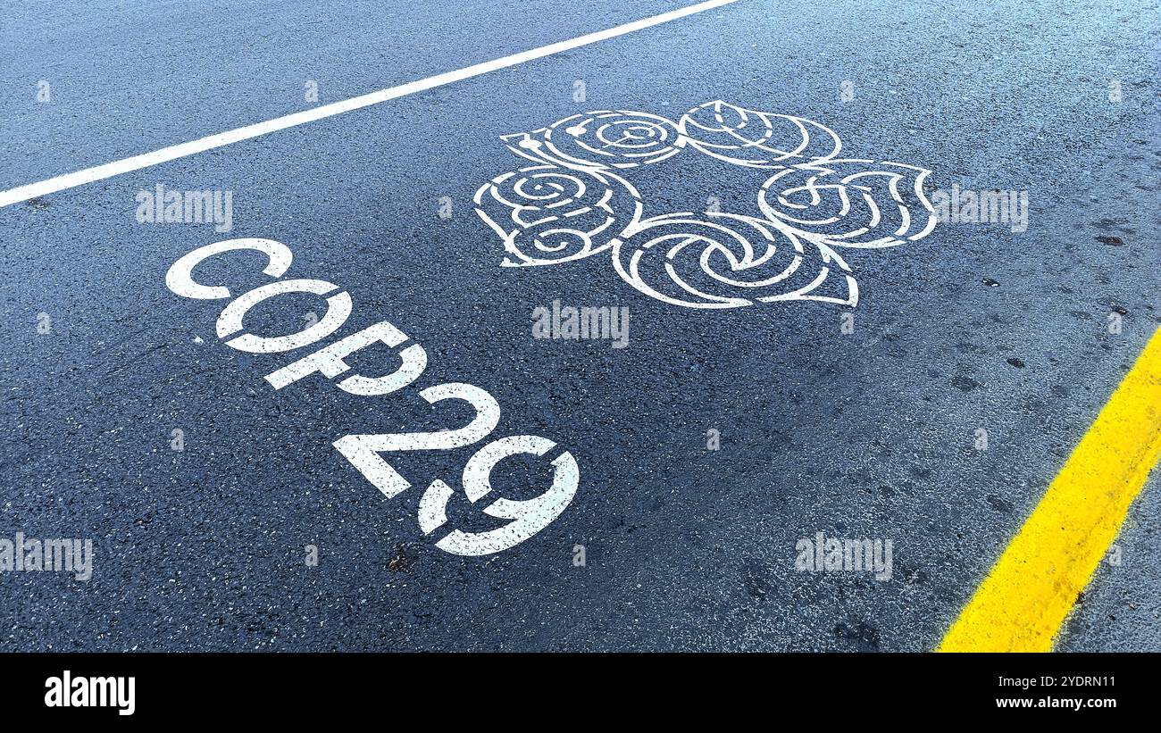 Cop29 sign hi-res stock photography and images - Alamy