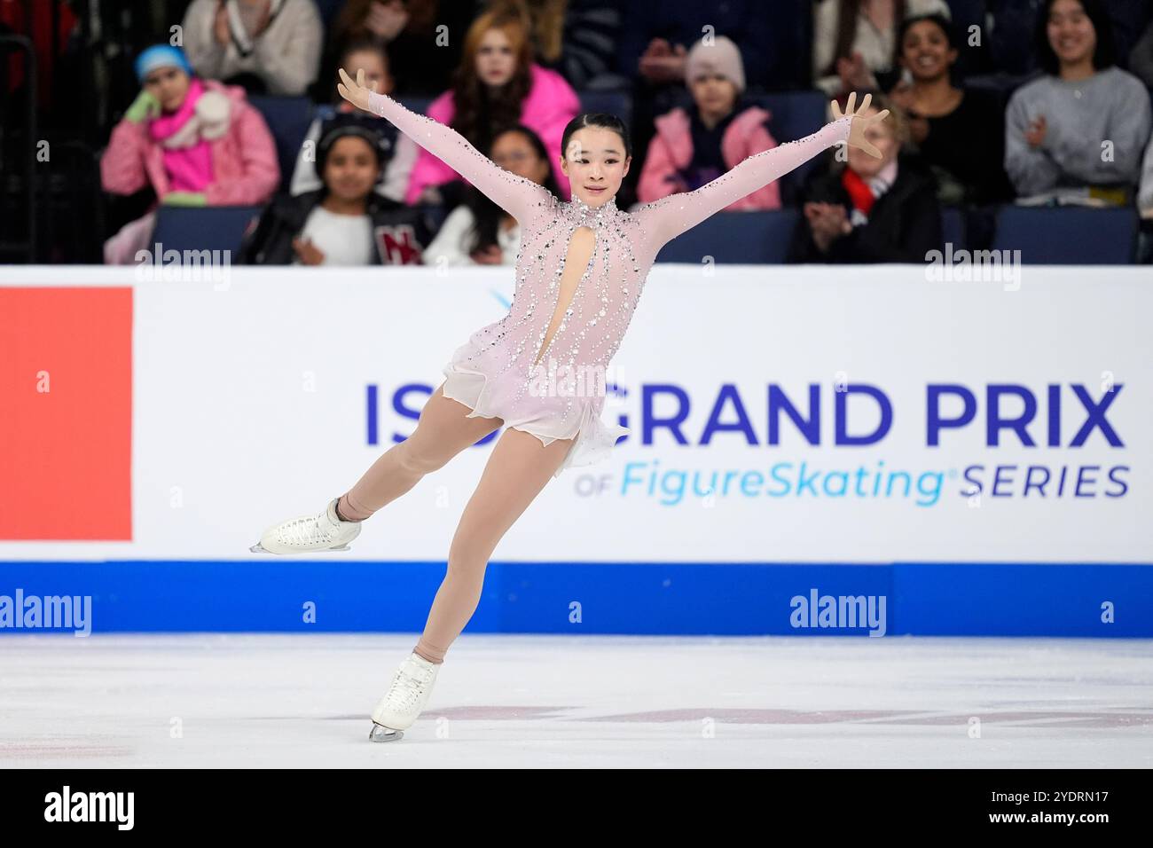 Elyce Lin-Gracey of the United States competes during the women's short ...
