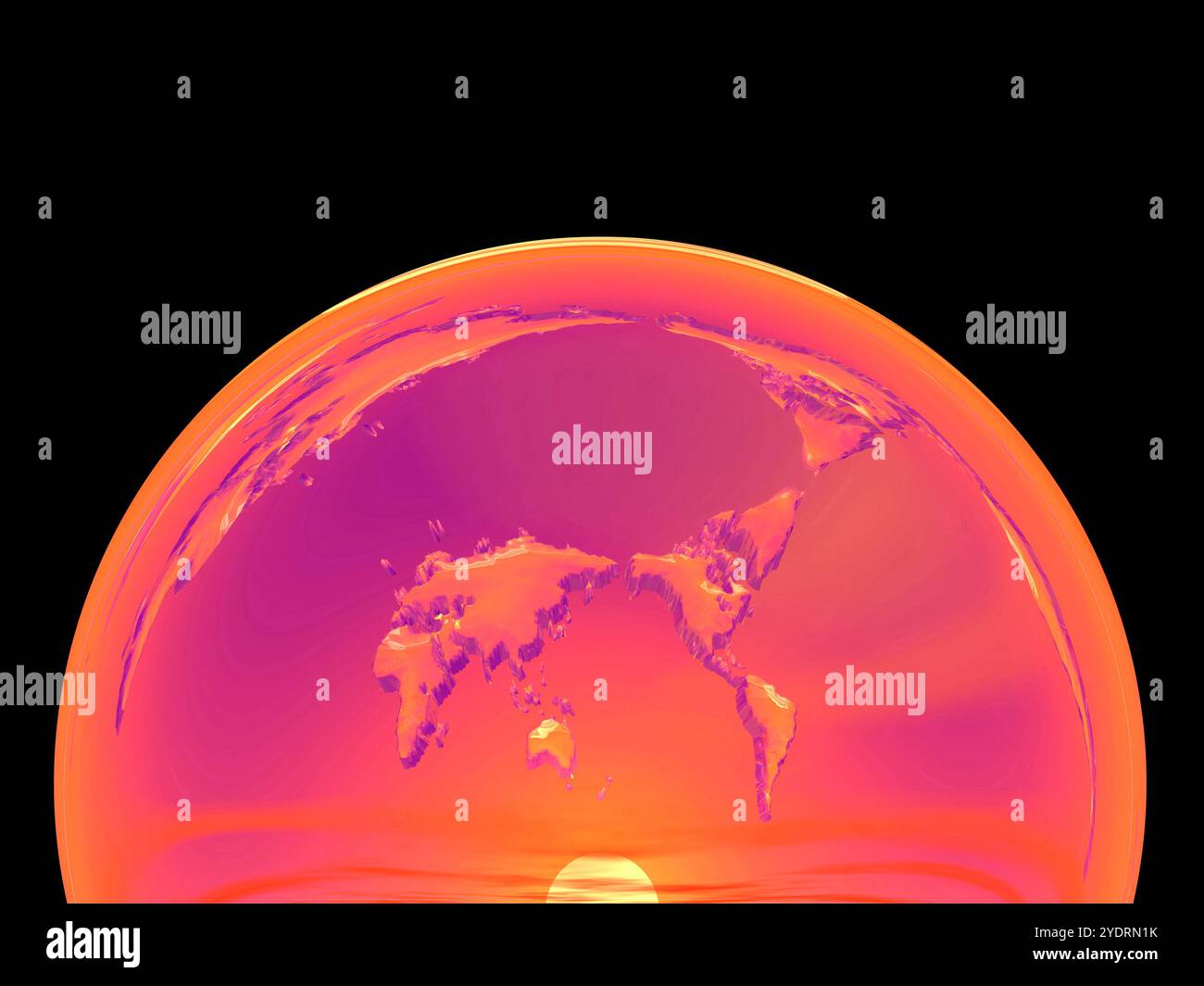Map of sunrise hi-res stock photography and images - Alamy