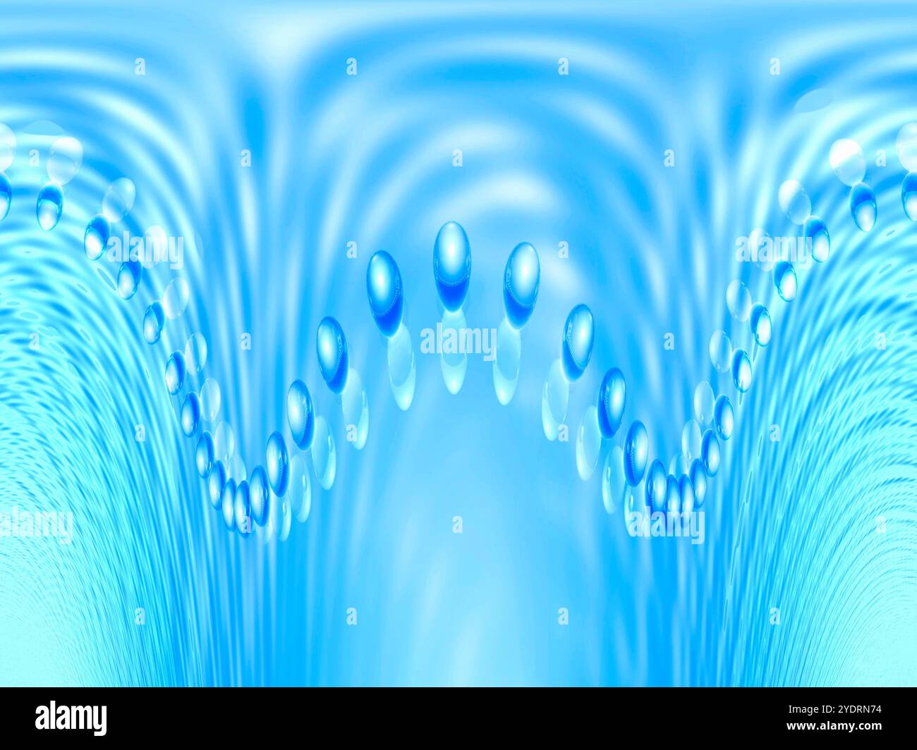 CG of water Stock Photo - Alamy