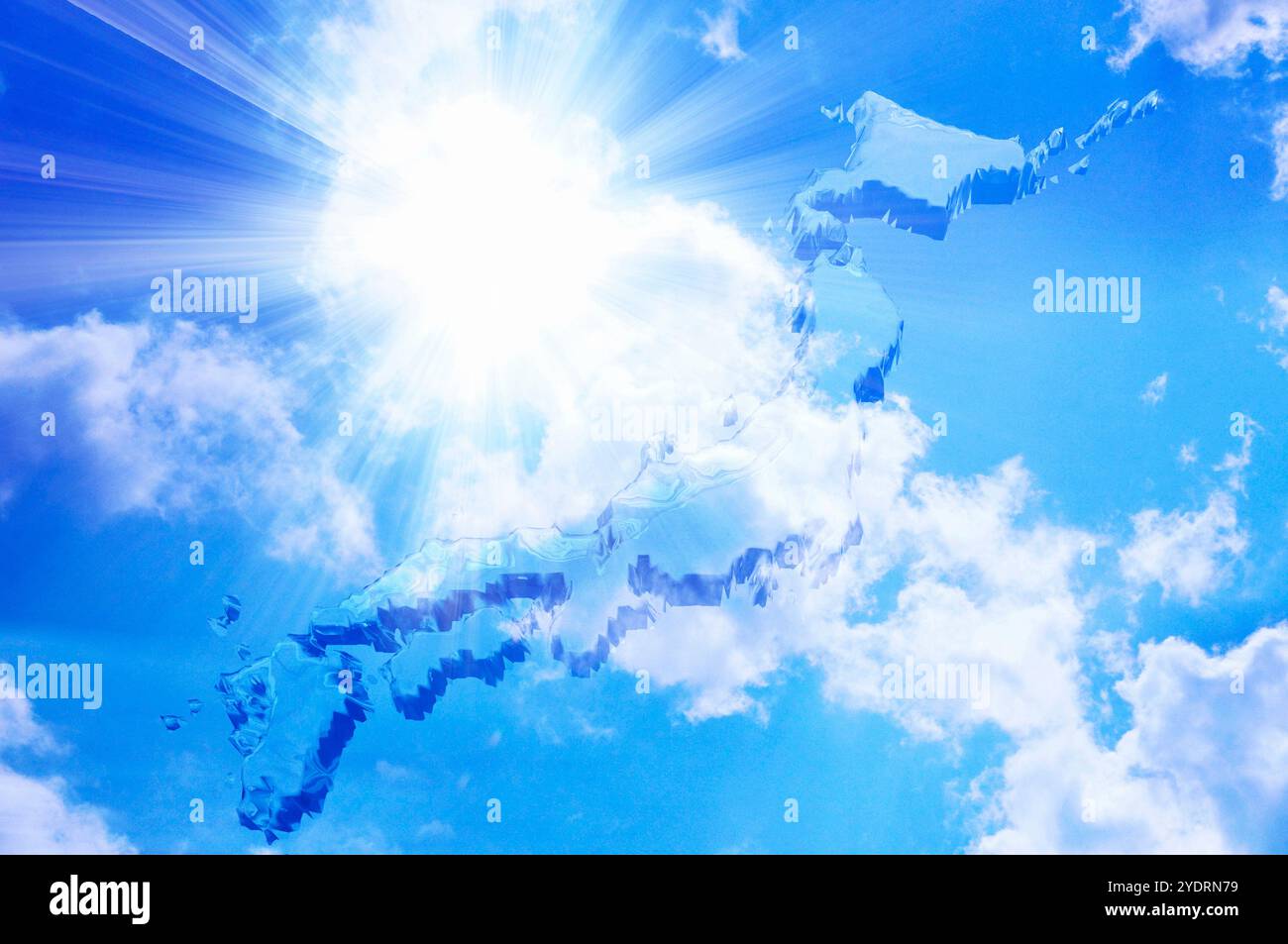 Blue maps hi-res stock photography and images - Alamy