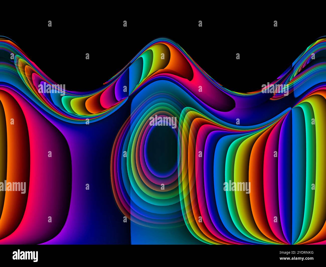 CG of light Stock Photo - Alamy