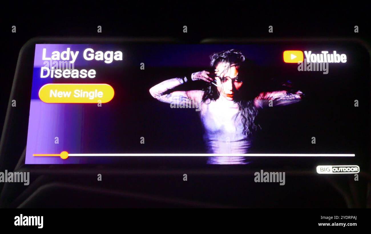 Los Angeles, California, USA 26th October 2024 Lady Gaga Disease New ...